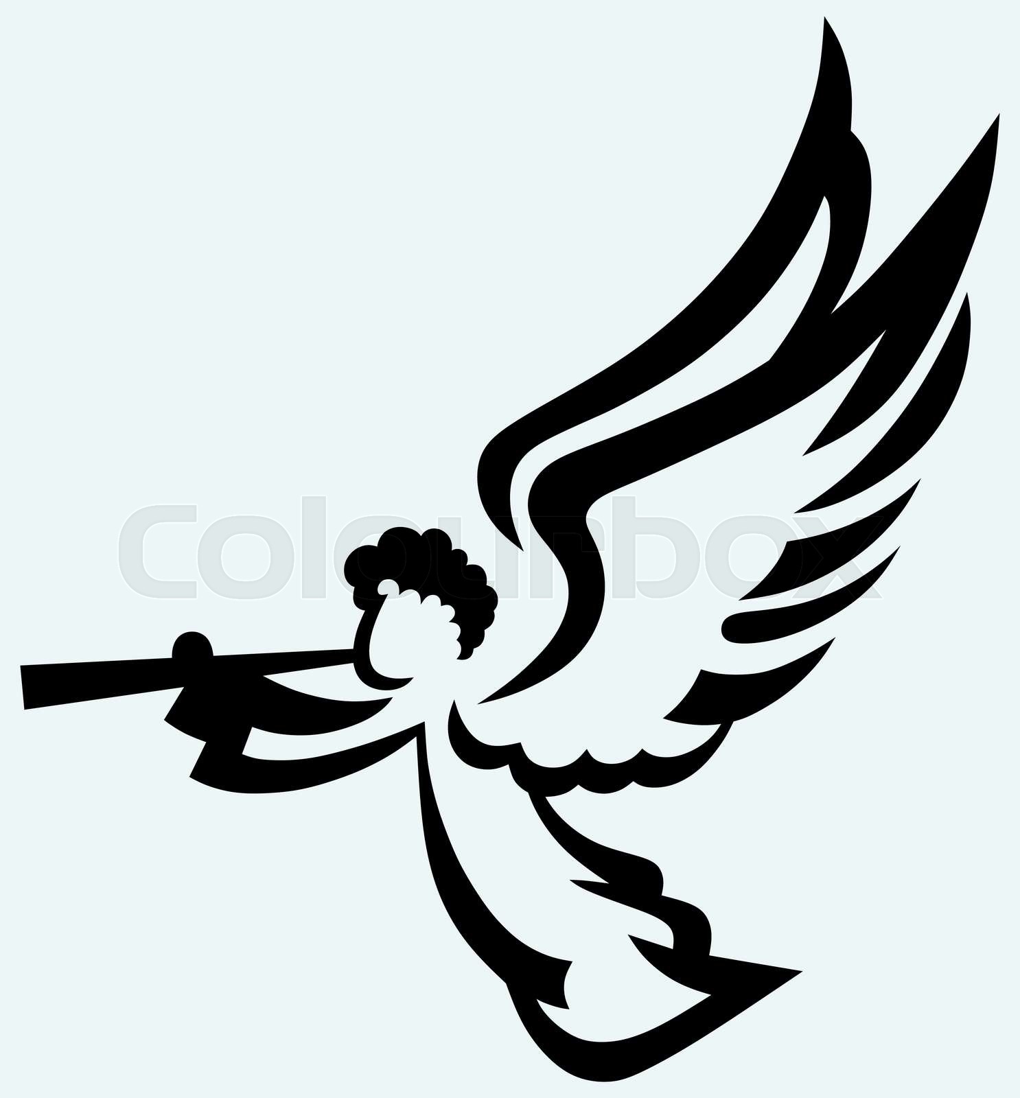 engel, berechtigung, icon | Stock-Vektor | Colourbox