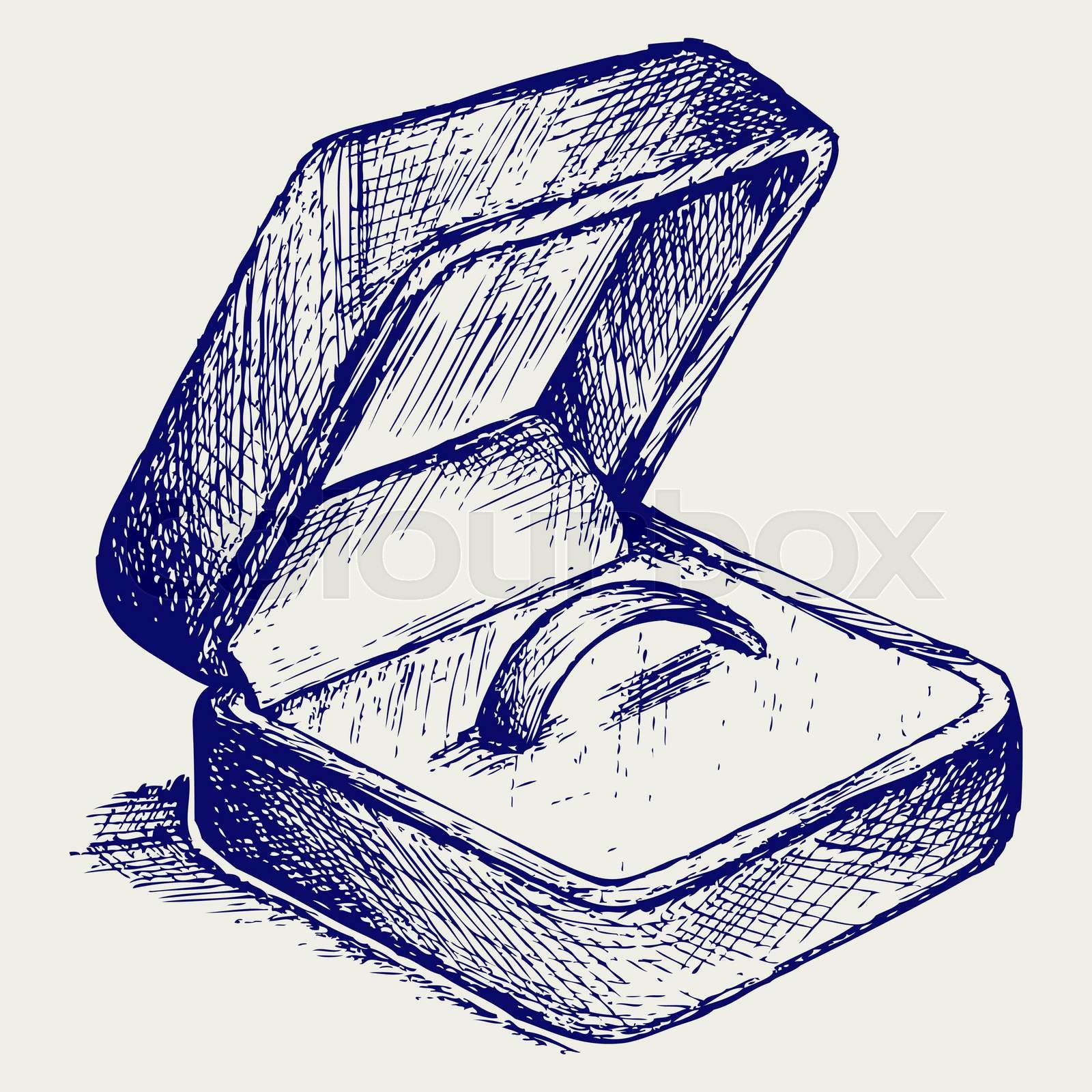 Jewelry box. Vector | Stock vector | Colourbox