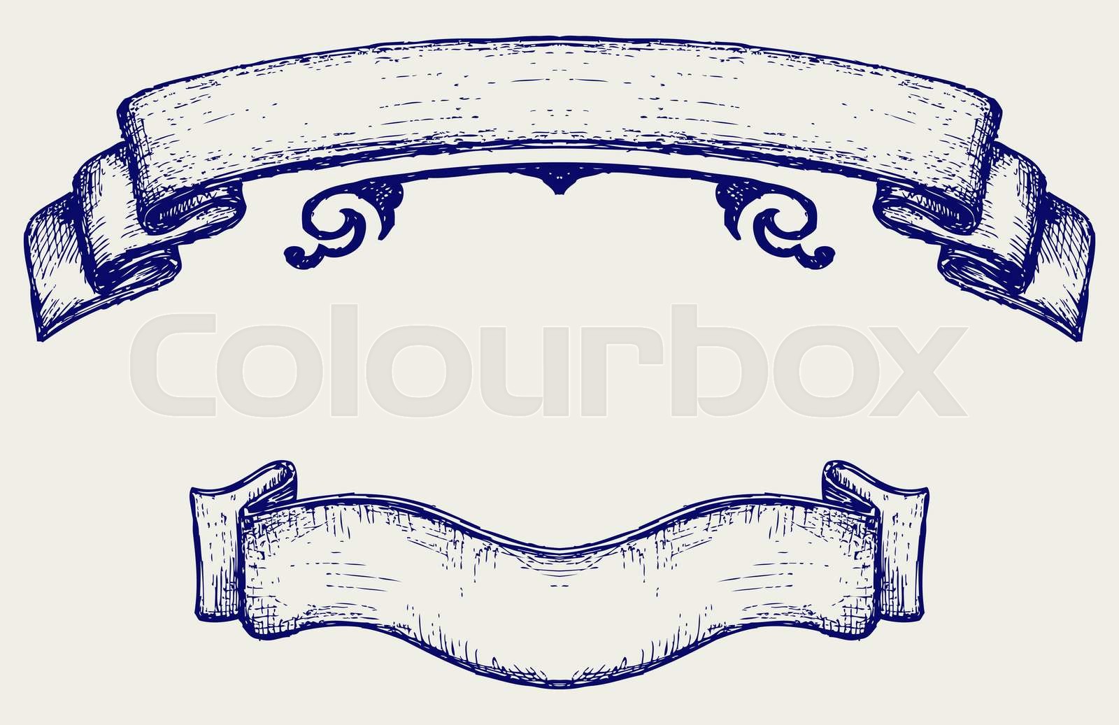 Old scroll. Vector | Stock vector | Colourbox