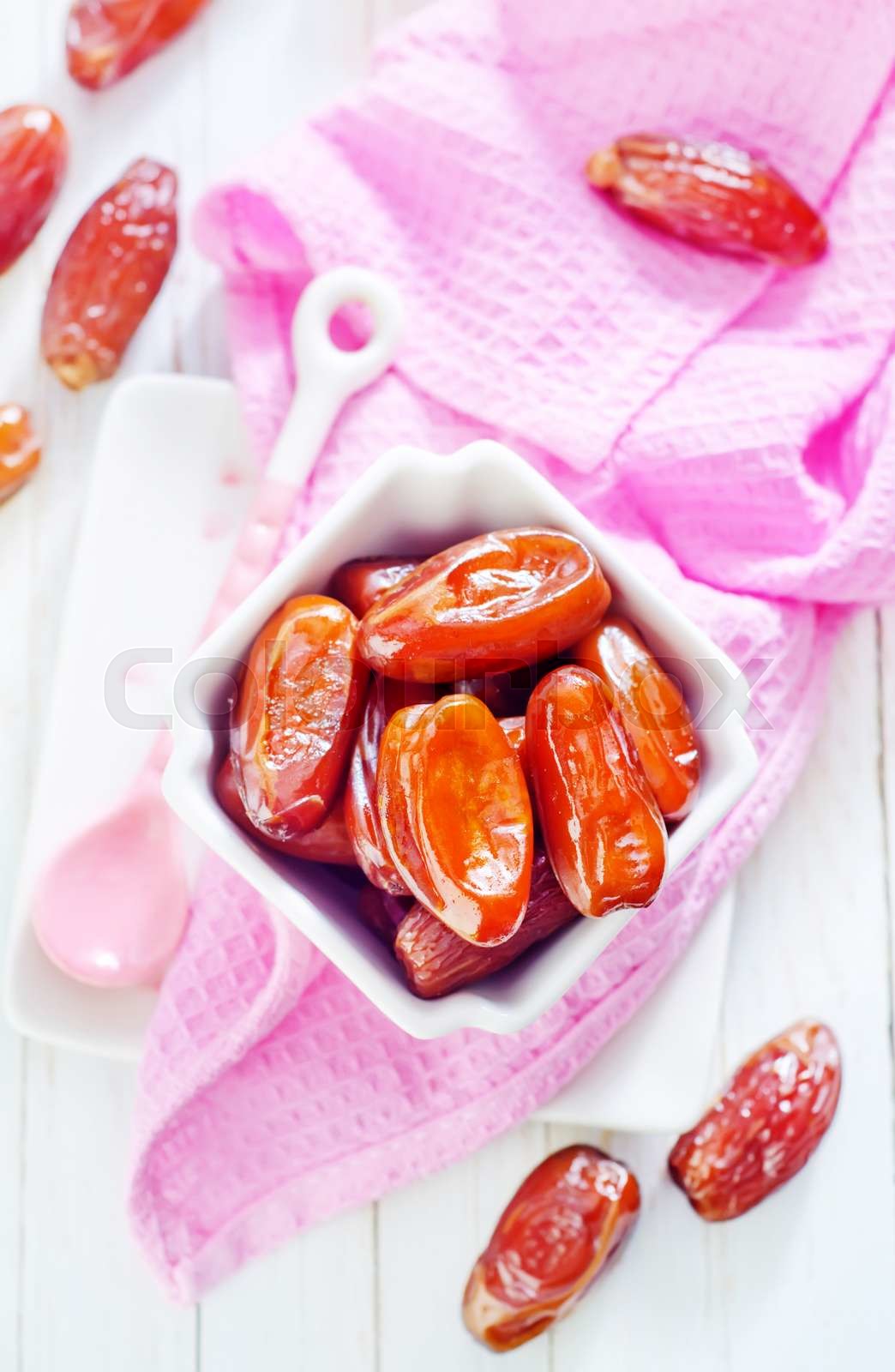 dates in bowl | Stock image | Colourbox