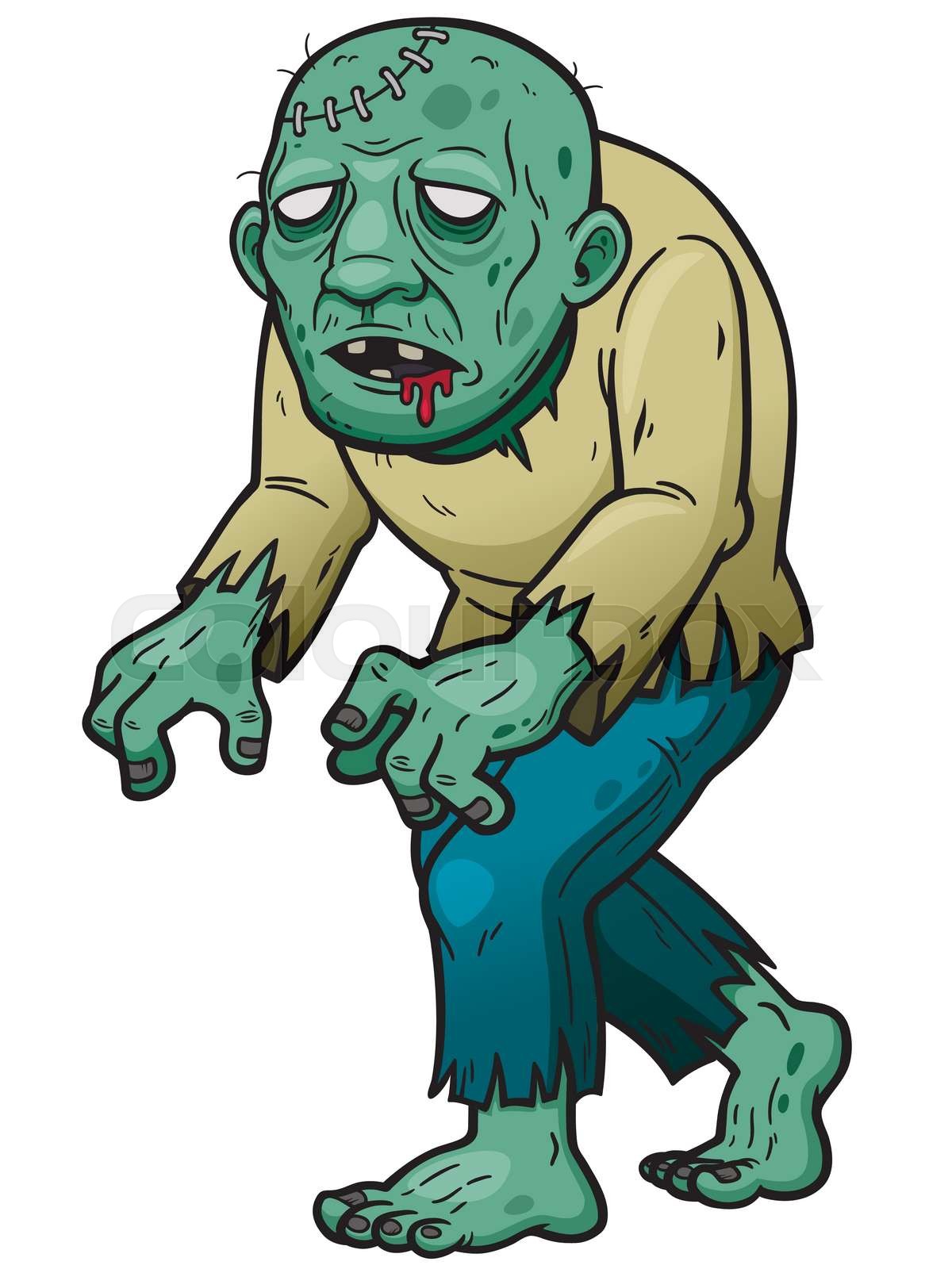 Zombie | Stock vector | Colourbox