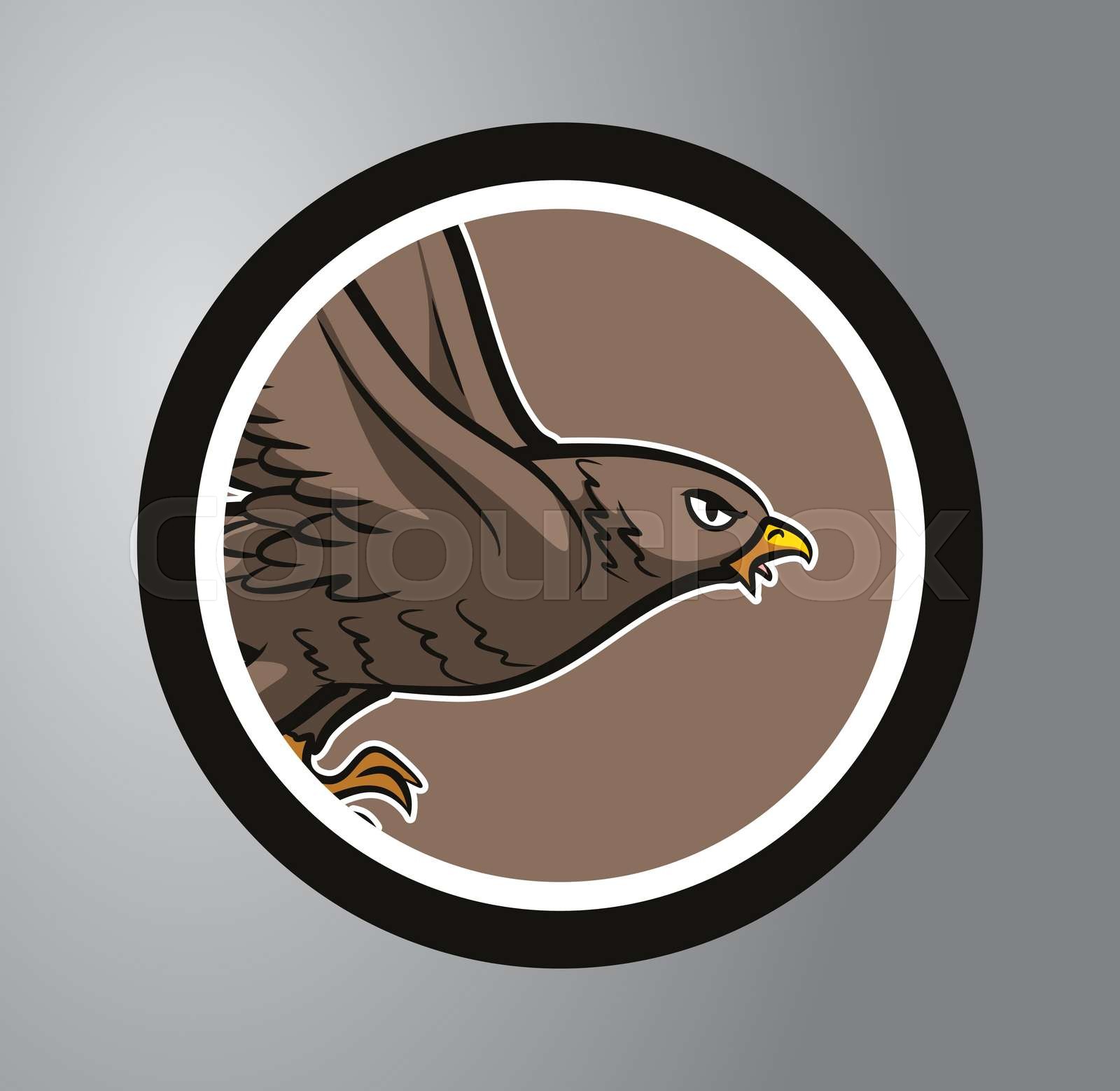 Eagles Circle sticker | Stock vector | Colourbox
