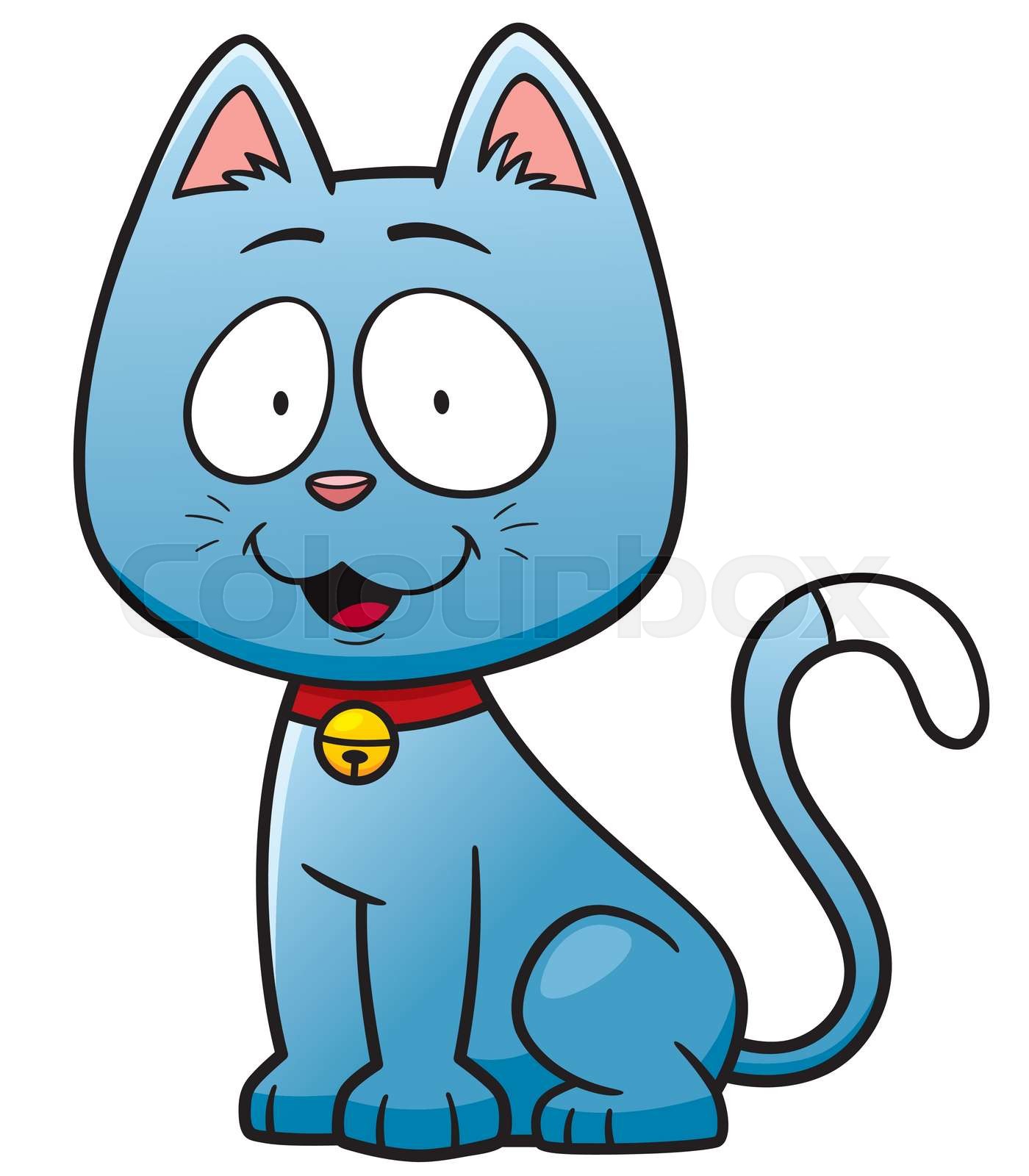Cat Stock Vector Colourbox