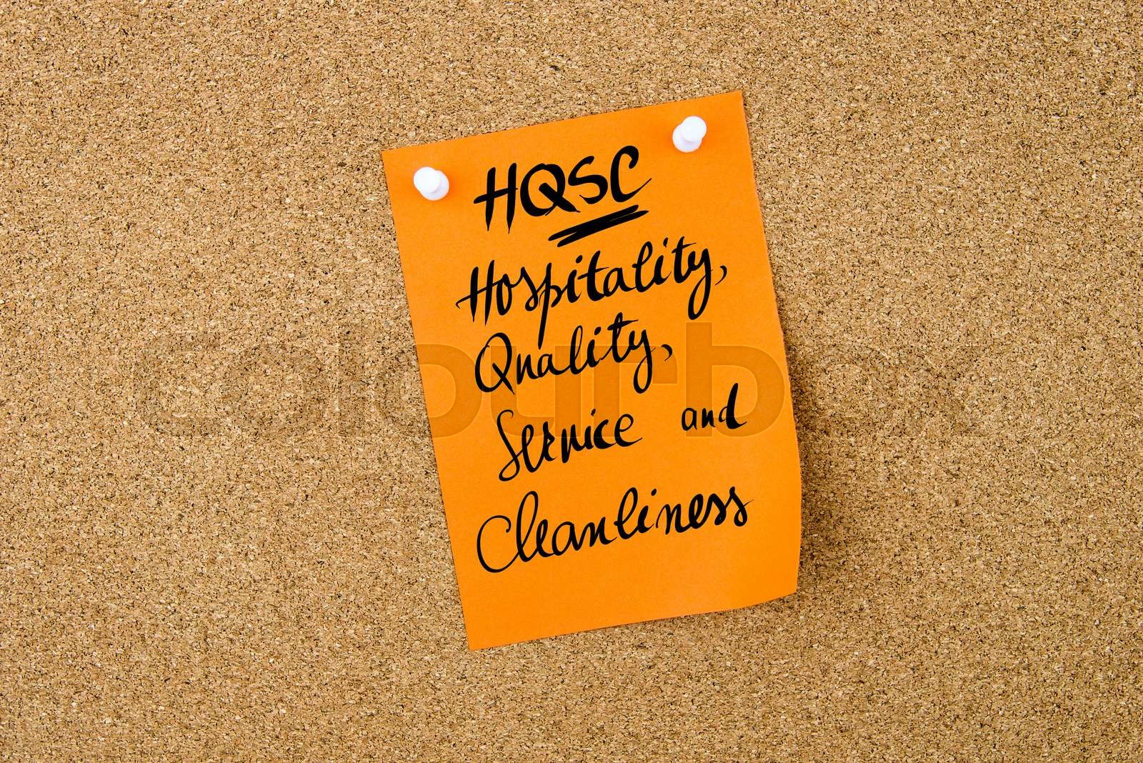 Business Acronym HQSC Hospitality, Quality, Service and Cleanliness ...