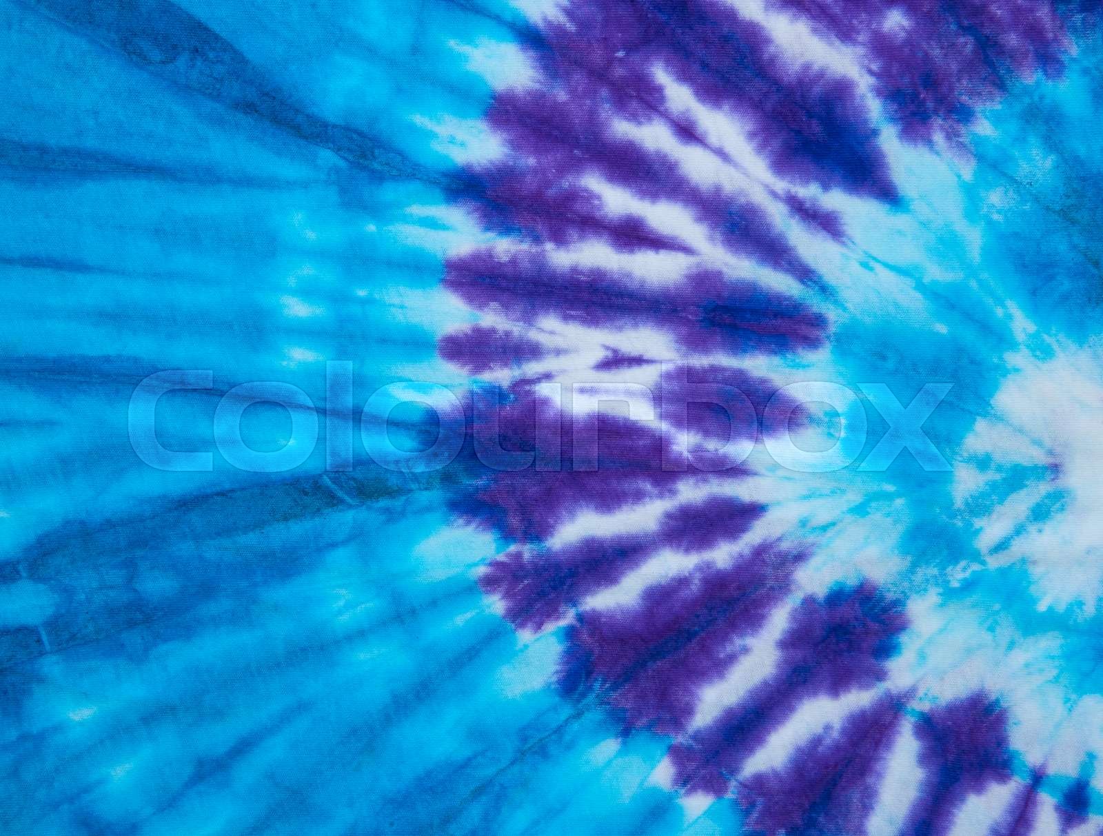 Blue And Purple Tie Dye Background
