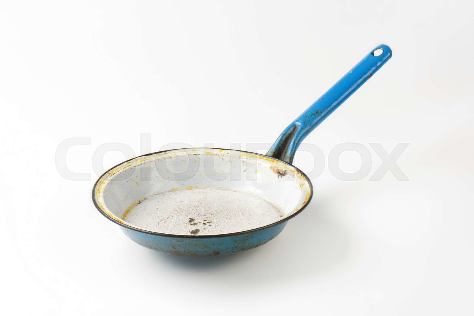 Old rusty frying pan | Stock image | Colourbox