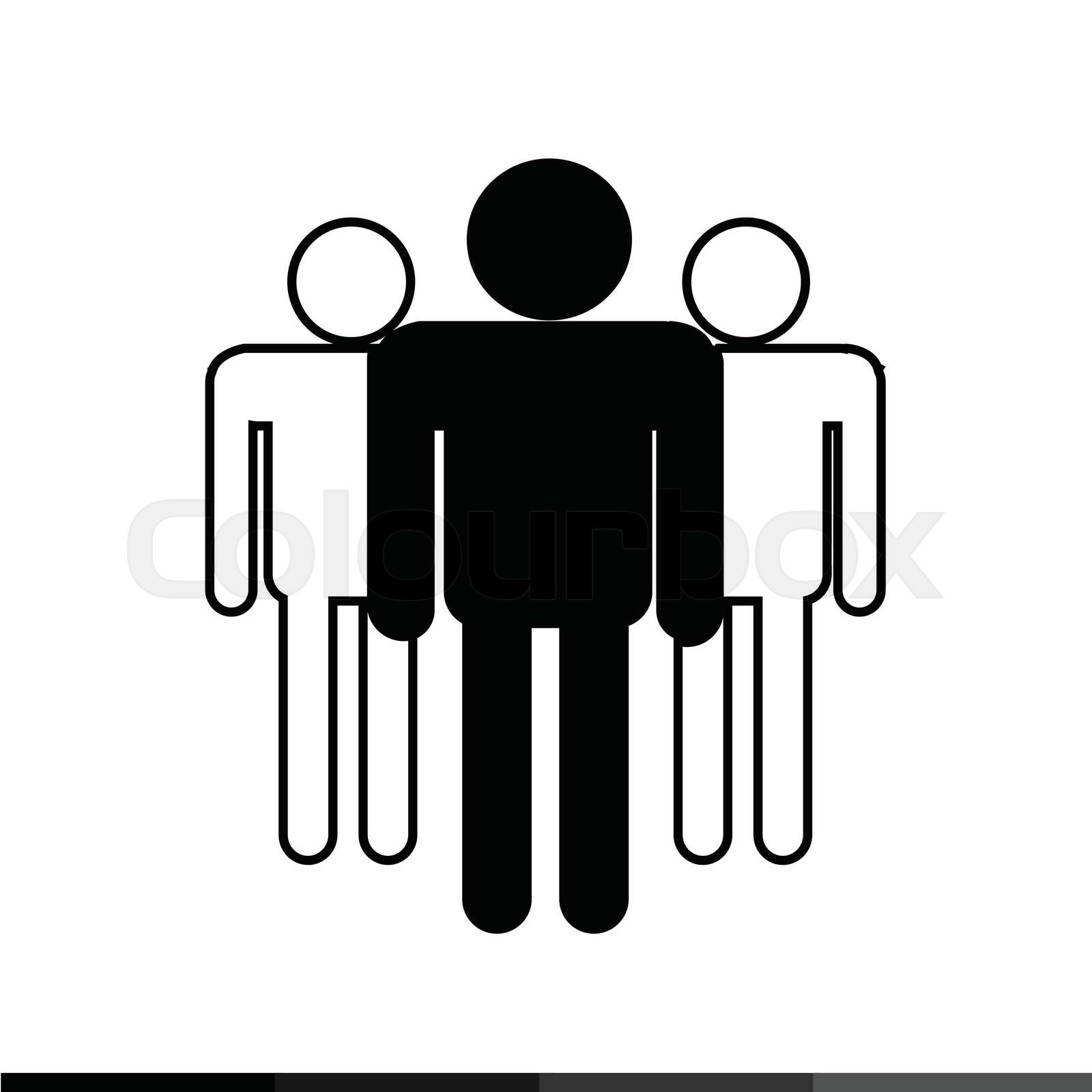 Pictogram People Icon Illustration design | Stock vector | Colourbox