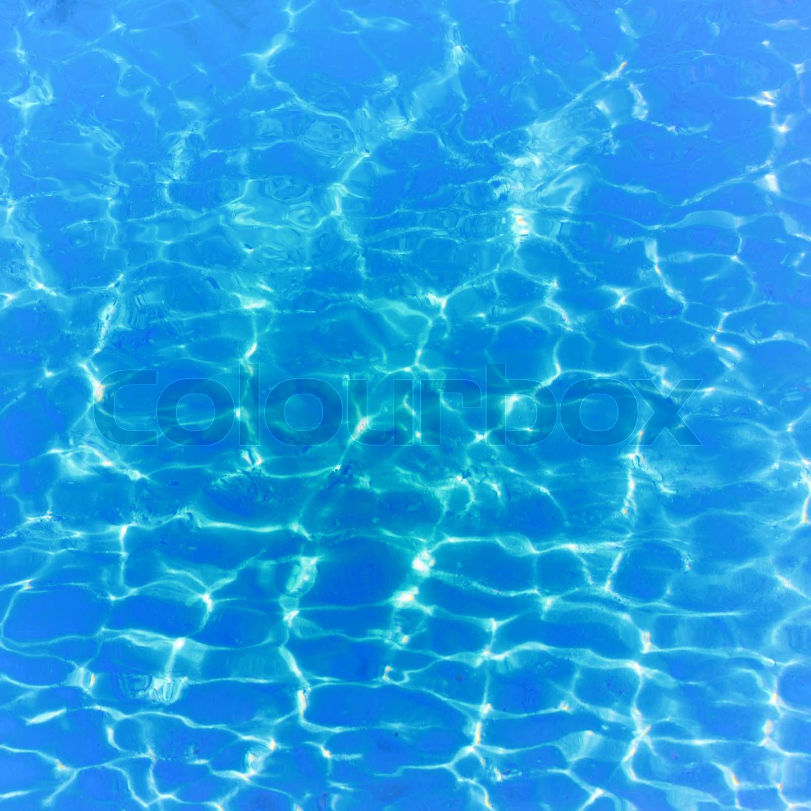 Clear blue ocean water in Siam Bayl, Thailand | Stock image | Colourbox
