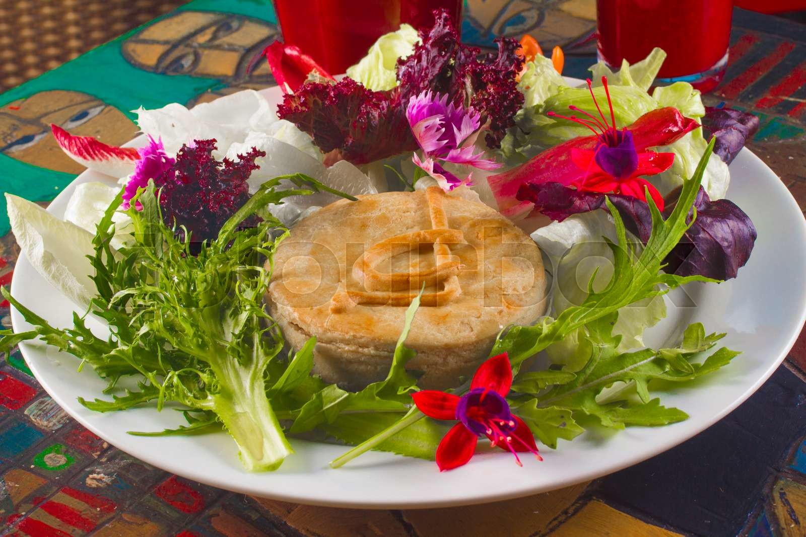 Traditional Brazilian Empadao | Stock image | Colourbox