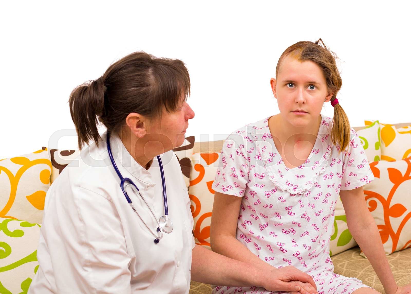 Recovery after serious surgery | Stock image | Colourbox