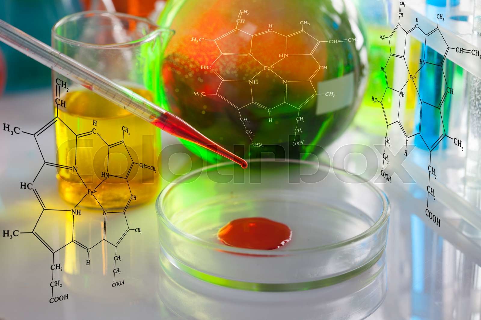 The Laboratory tubes | Stock image | Colourbox