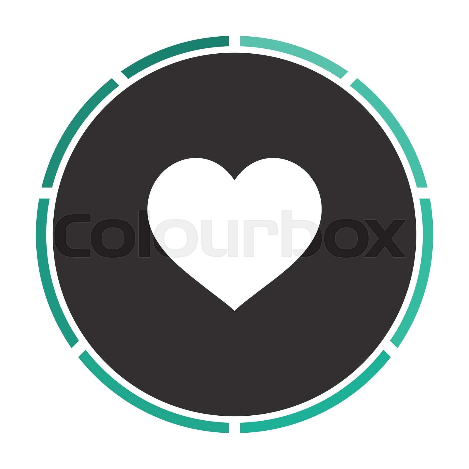 heart computer symbol | Stock vector | Colourbox