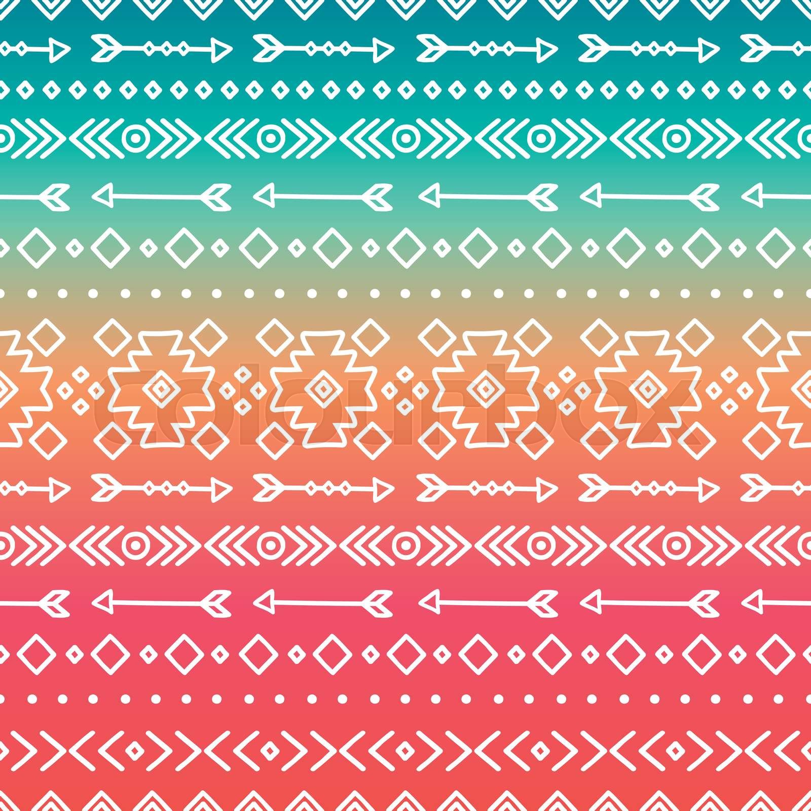 Aztec Pattern Wallpaper Hd