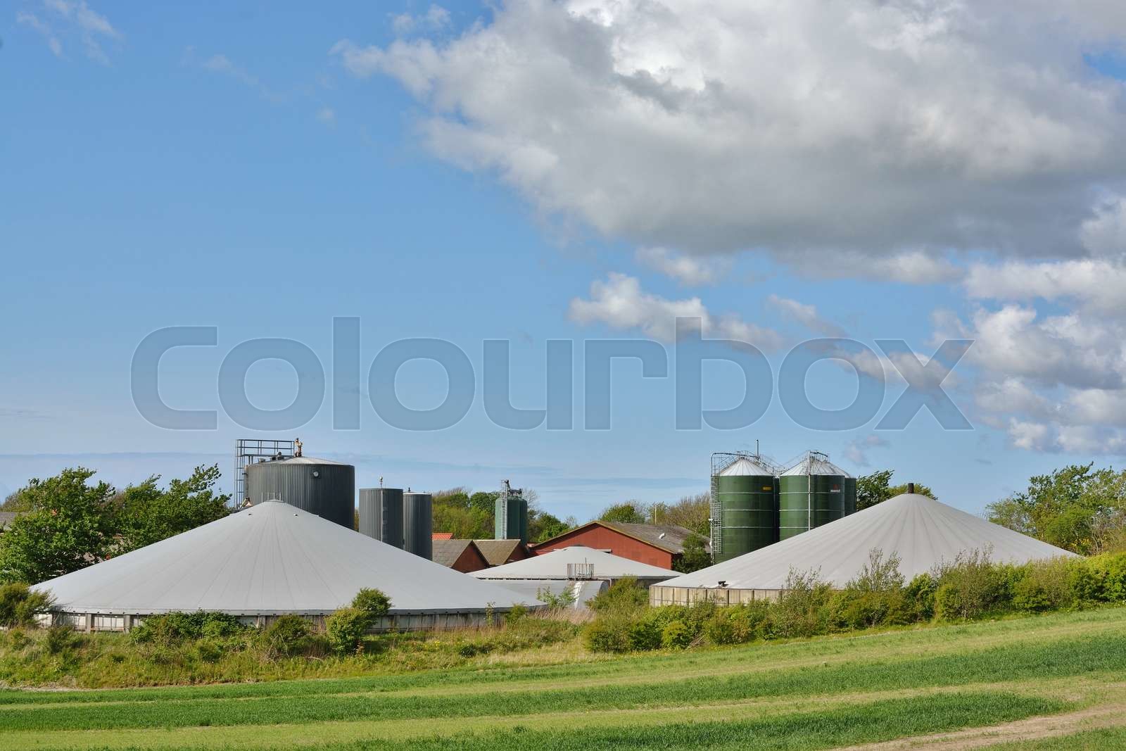 moderne landbrug i Danmark | Stock foto | Colourbox