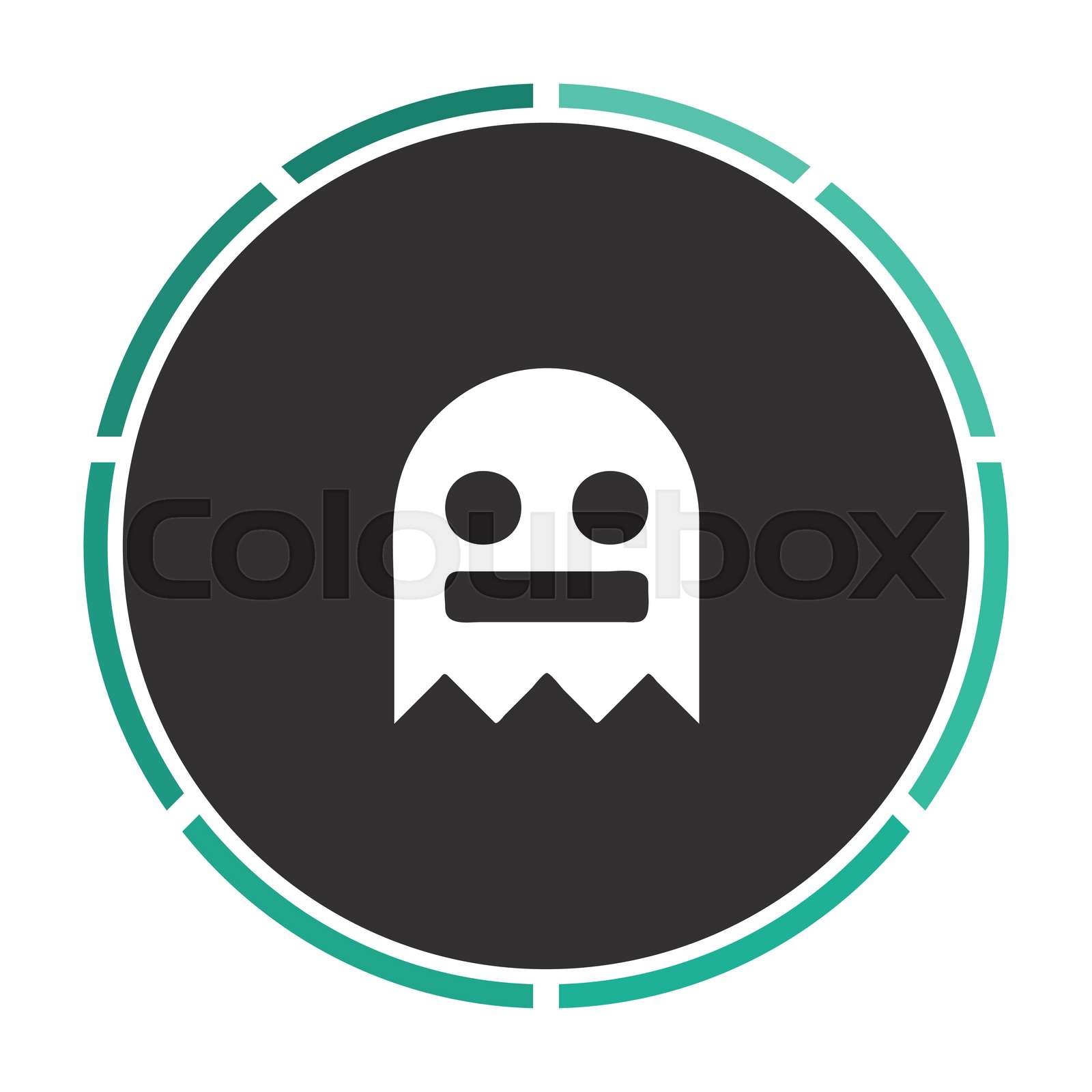 ghost computer symbol | Stock vector | Colourbox