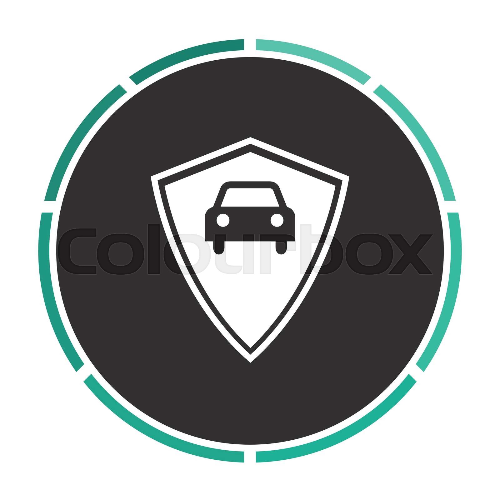 Car guard computer symbol | Stock vector | Colourbox