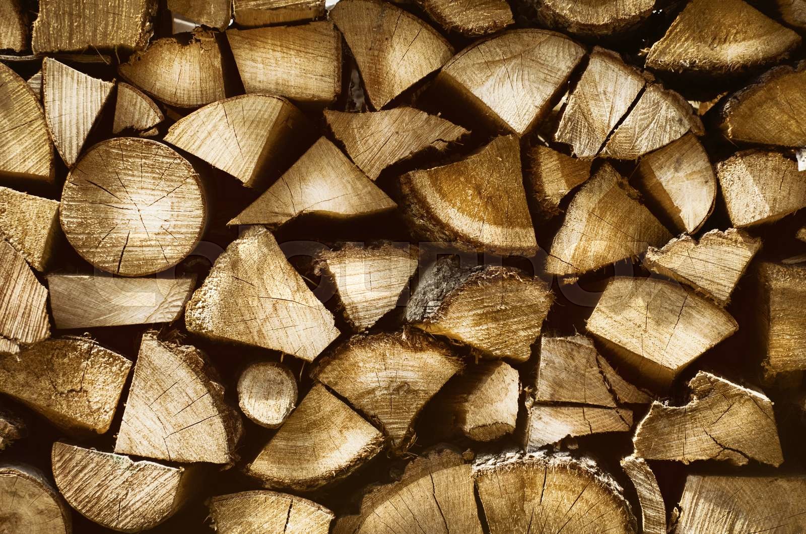 Firewood Background | Stock image | Colourbox