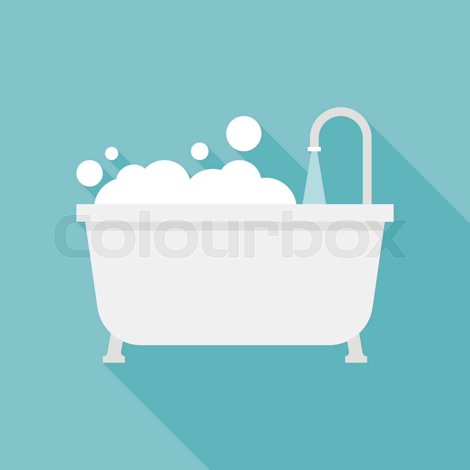 bath tub icon | Stock vector | Colourbox