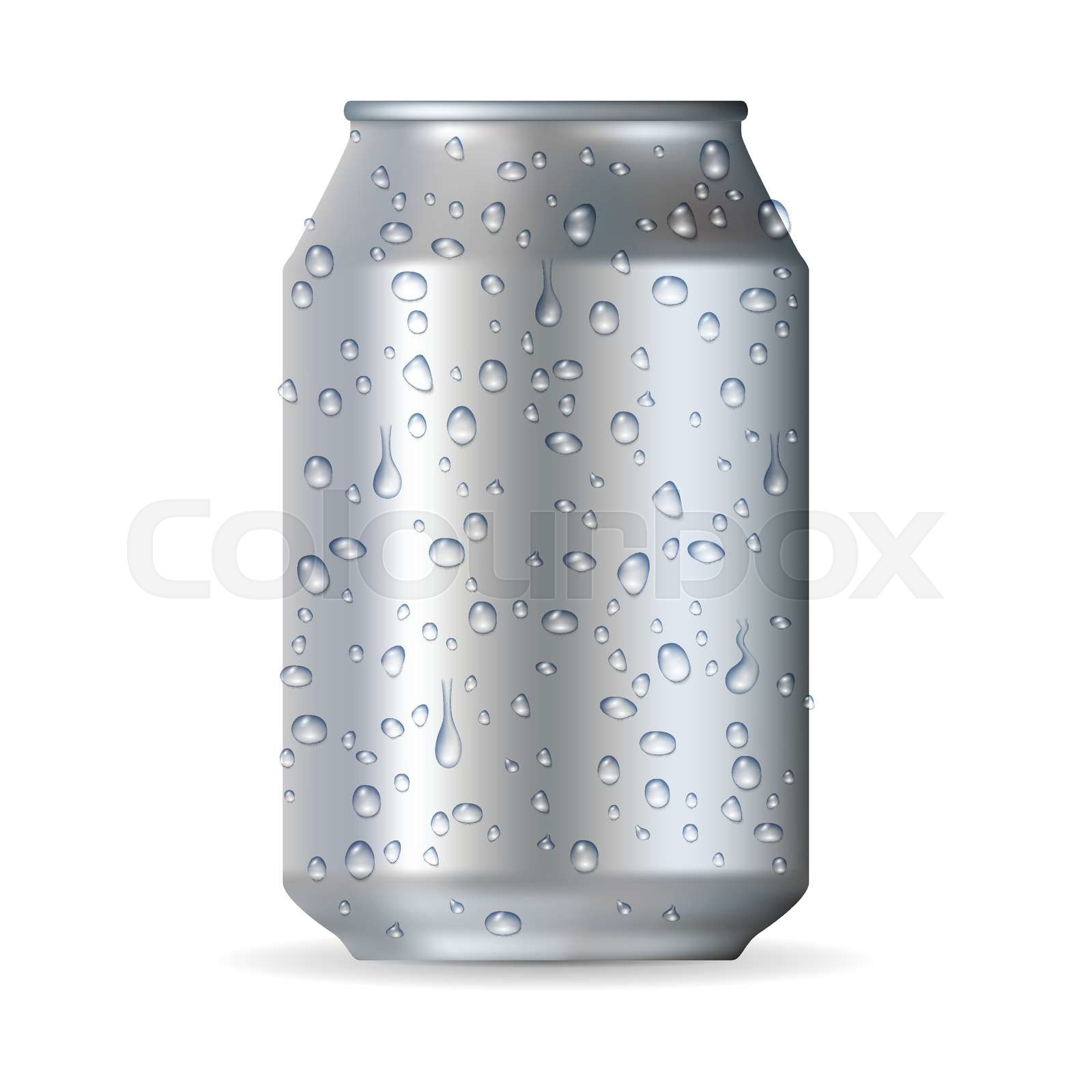cola, klar, aluminium | Stock vektor | Colourbox