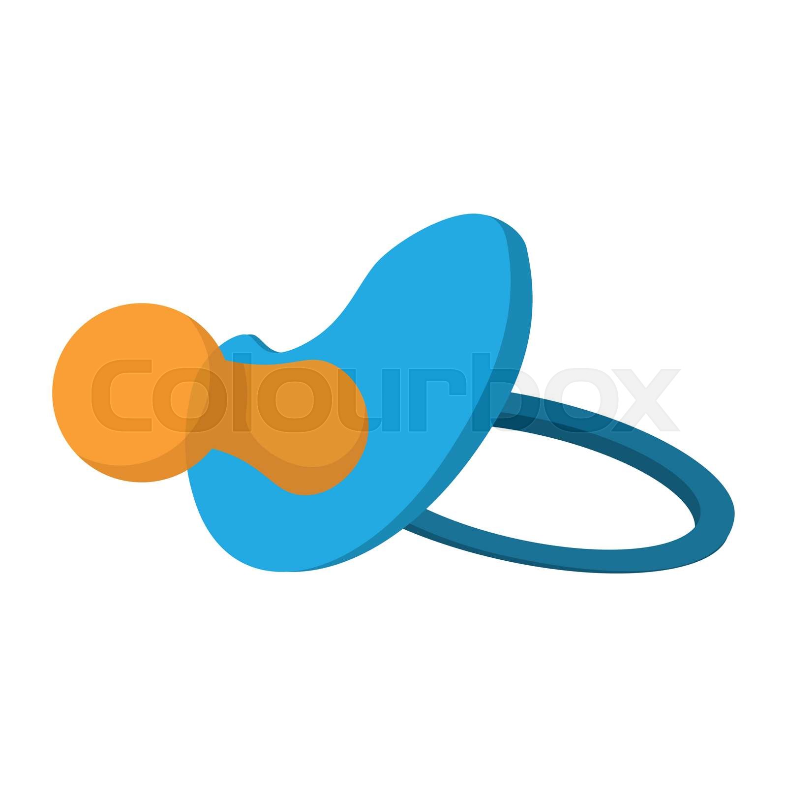 Baby Pacifier cartoon icon | Stock vector | Colourbox