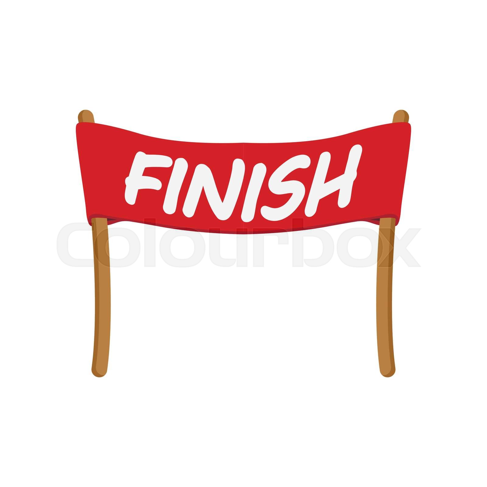 mål, mållinje, linje | Stock vektor | Colourbox