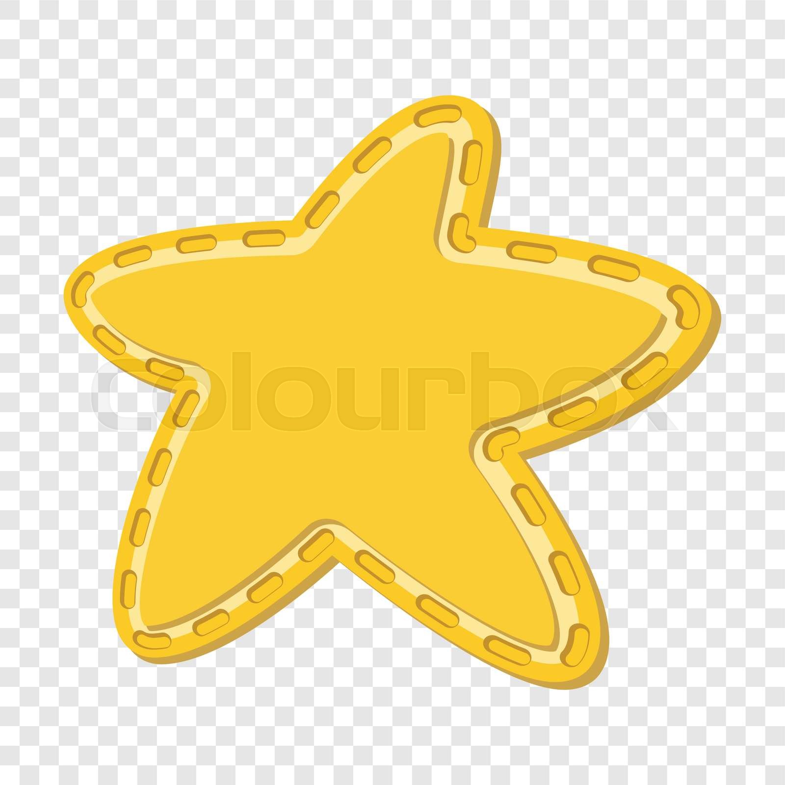 stern, cartoon, icon | Stock-Vektor | Colourbox