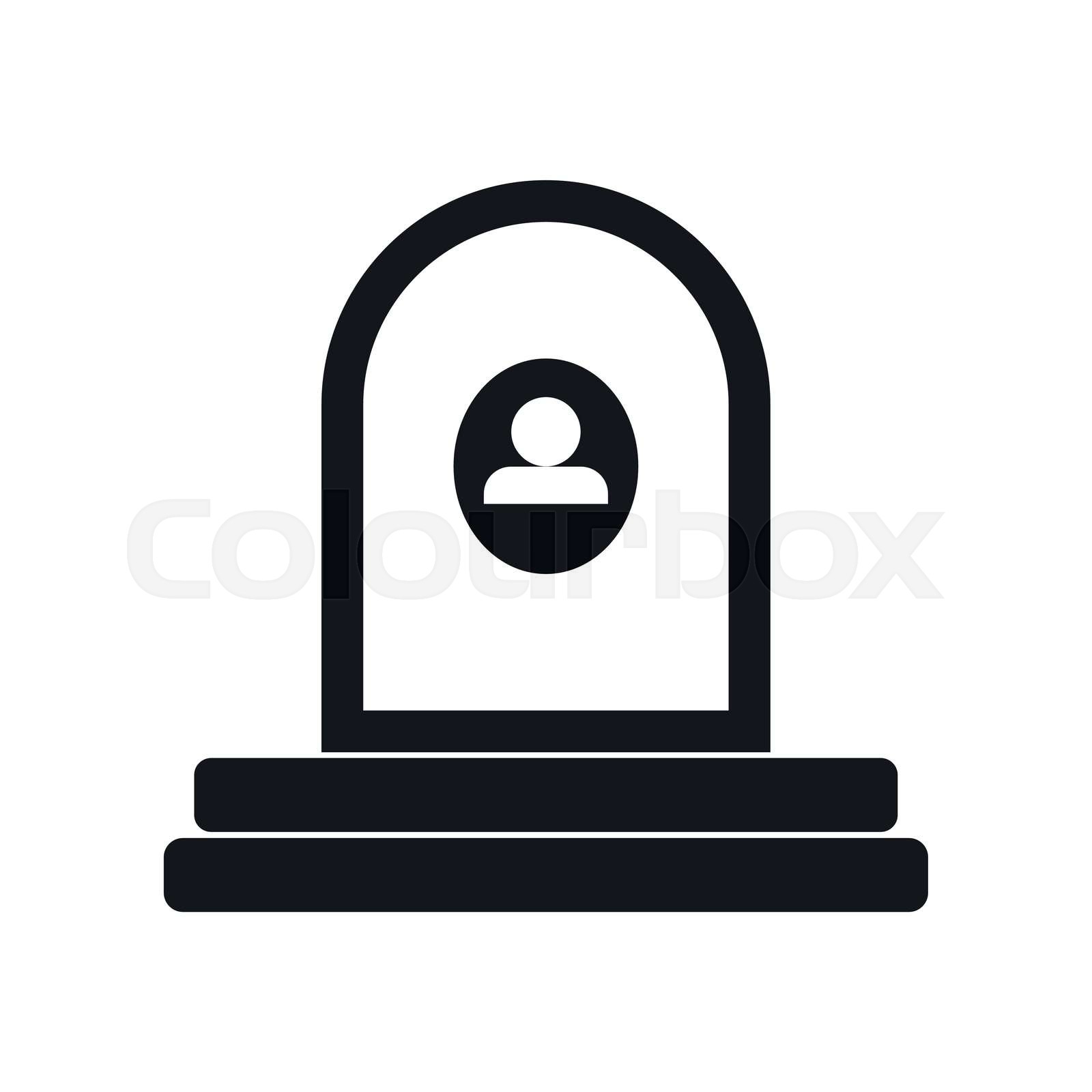 denkmal, grab, stein | Stock-Vektor | Colourbox