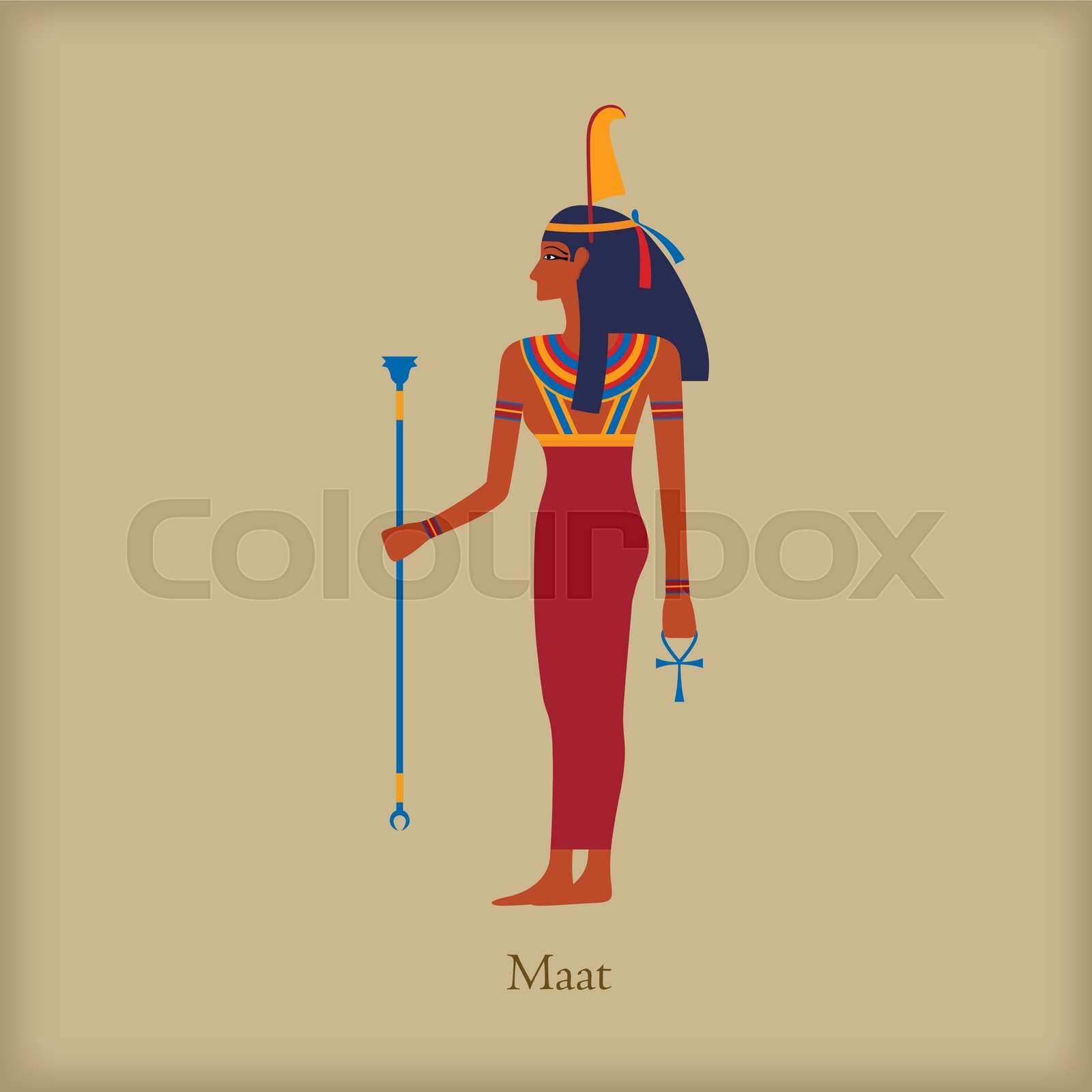 gott, ägypten, ägyptisch | Stock-Vektor | Colourbox