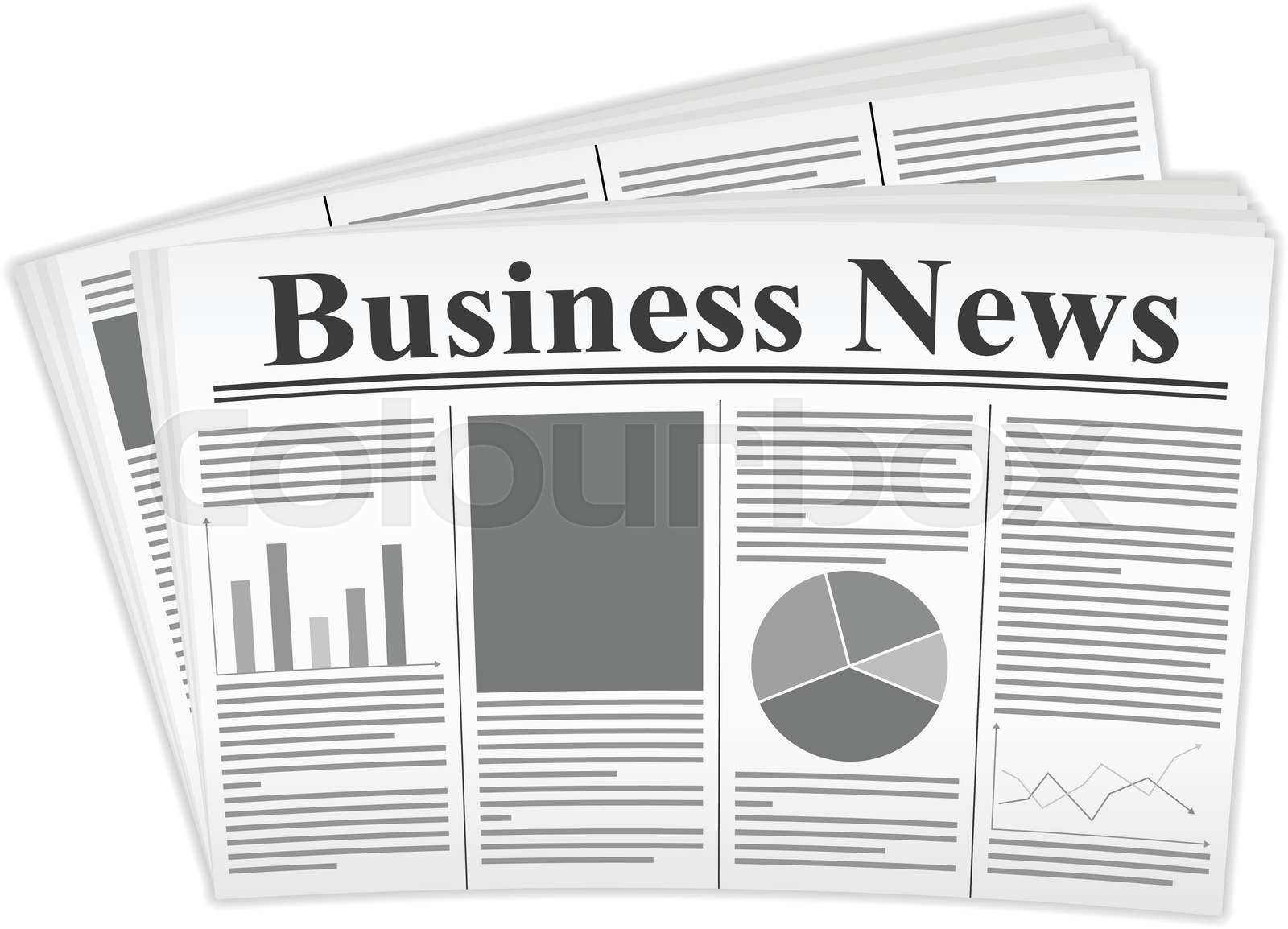 newspaper | Stock vector | Colourbox