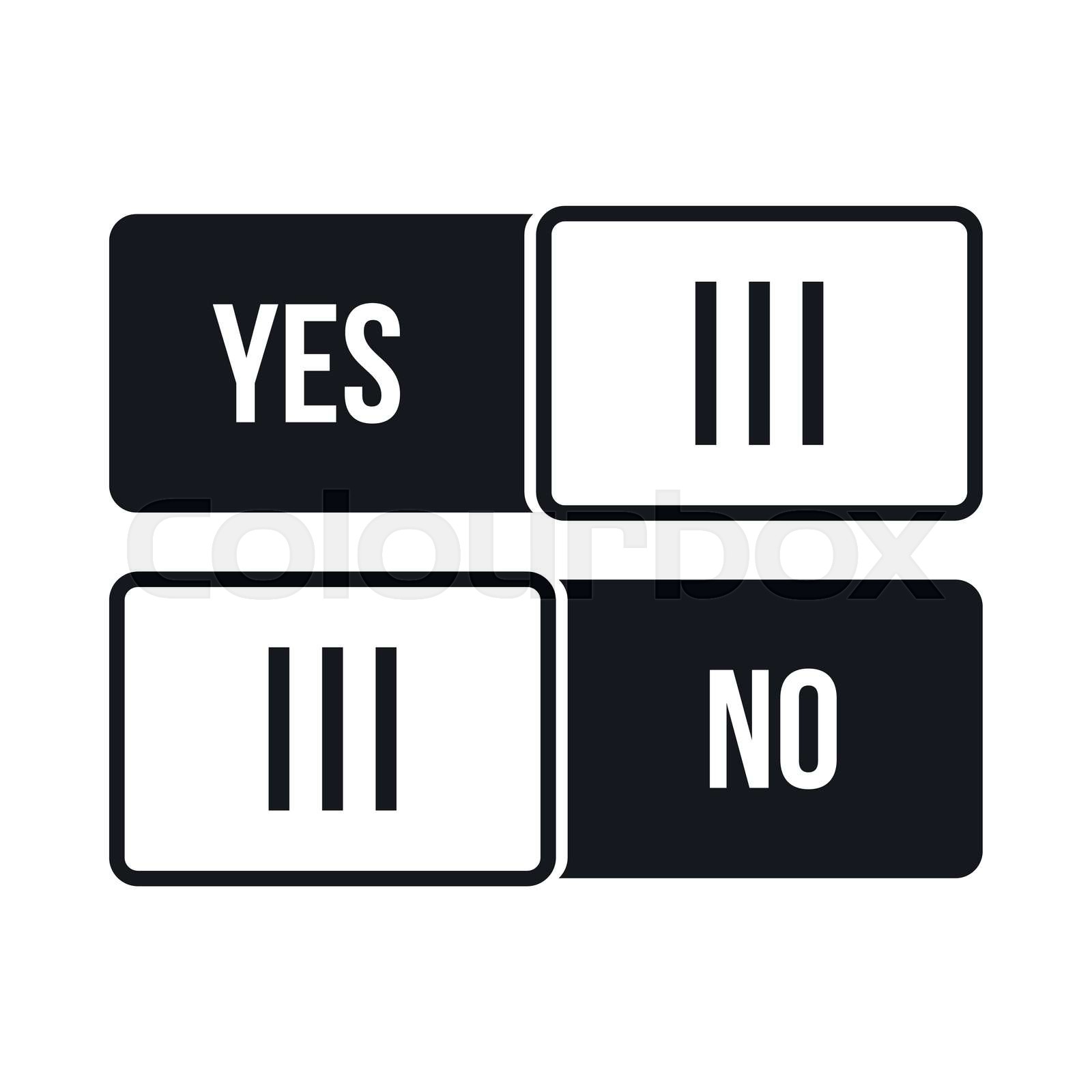 Yes No Icon
