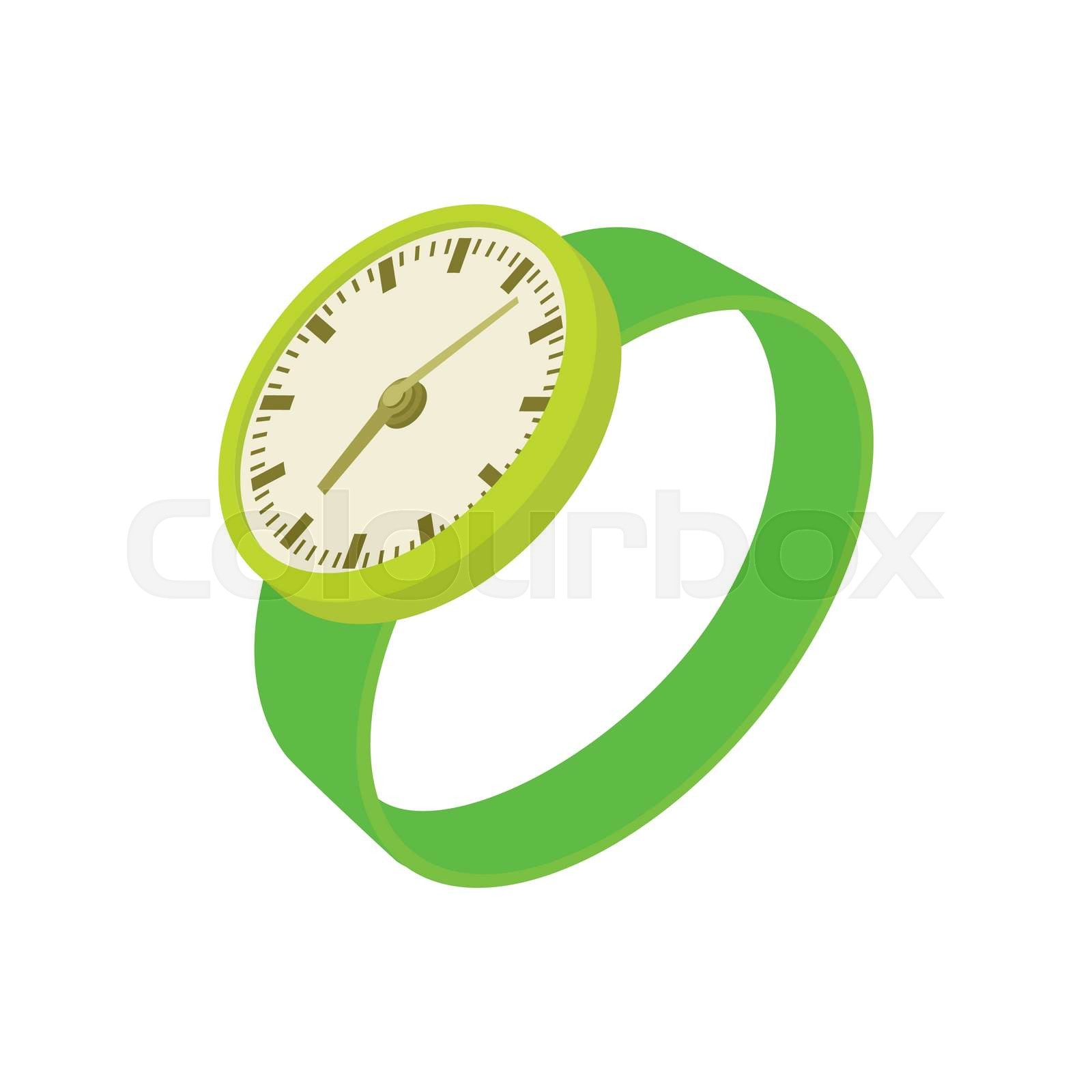 zeit, uhr, cartoon | Stock-Vektor | Colourbox