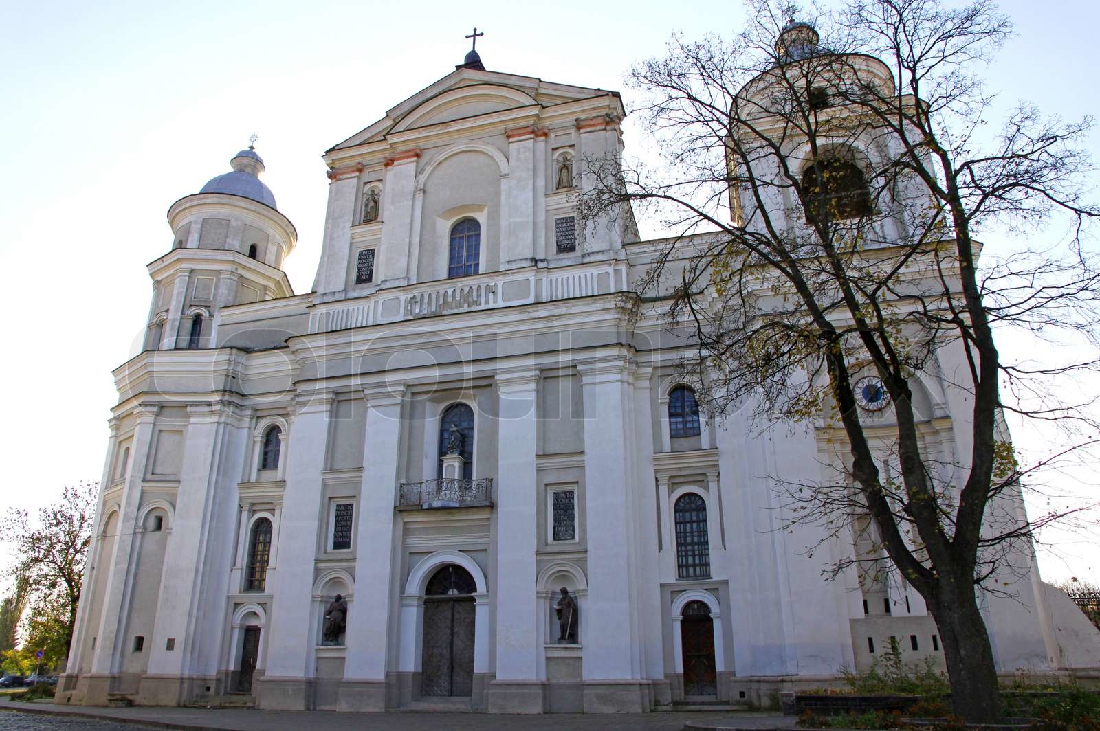 St. Petro und Pavlo katholische Kathedrale in Luzk , Ukraine - Denkmal ...