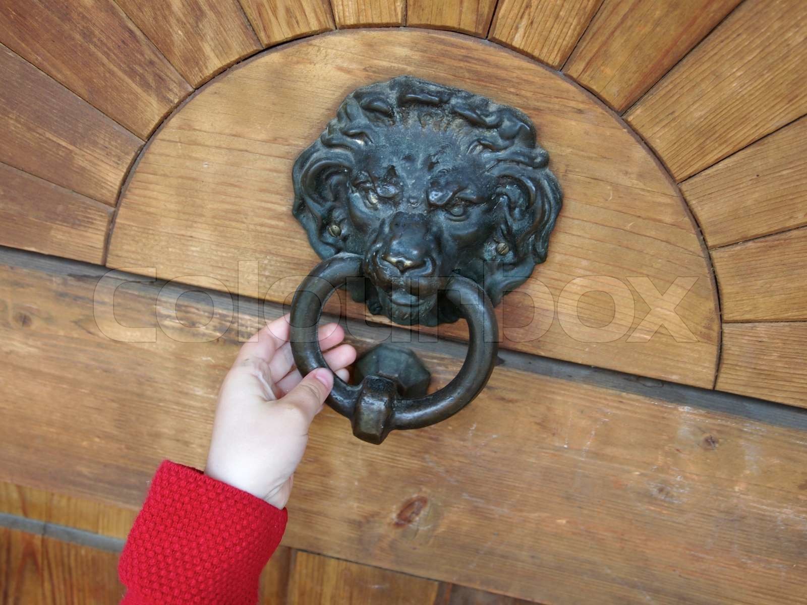 Klopfen | Stock Bild | Colourbox