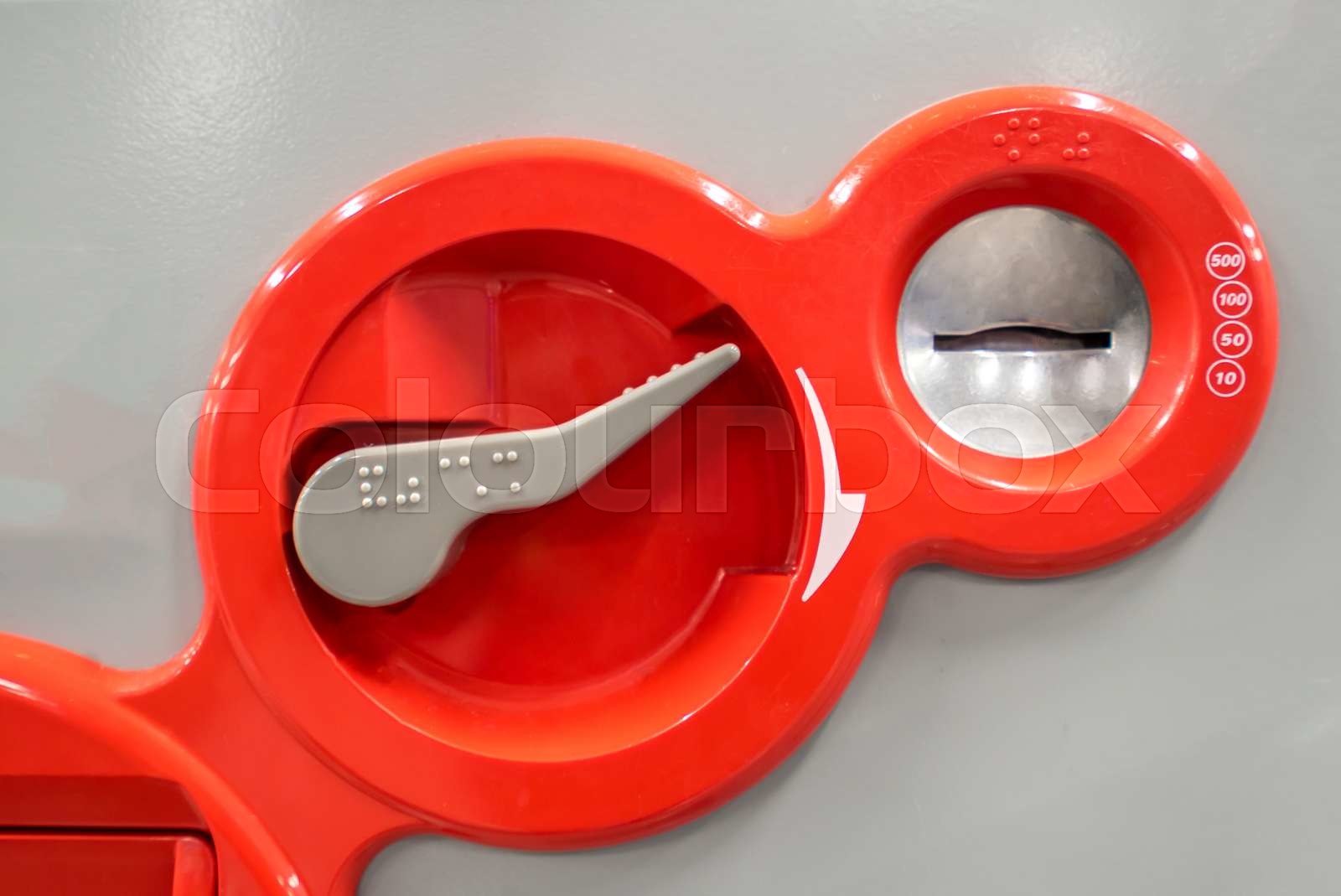 vending Machine Coin insert | Stock image | Colourbox