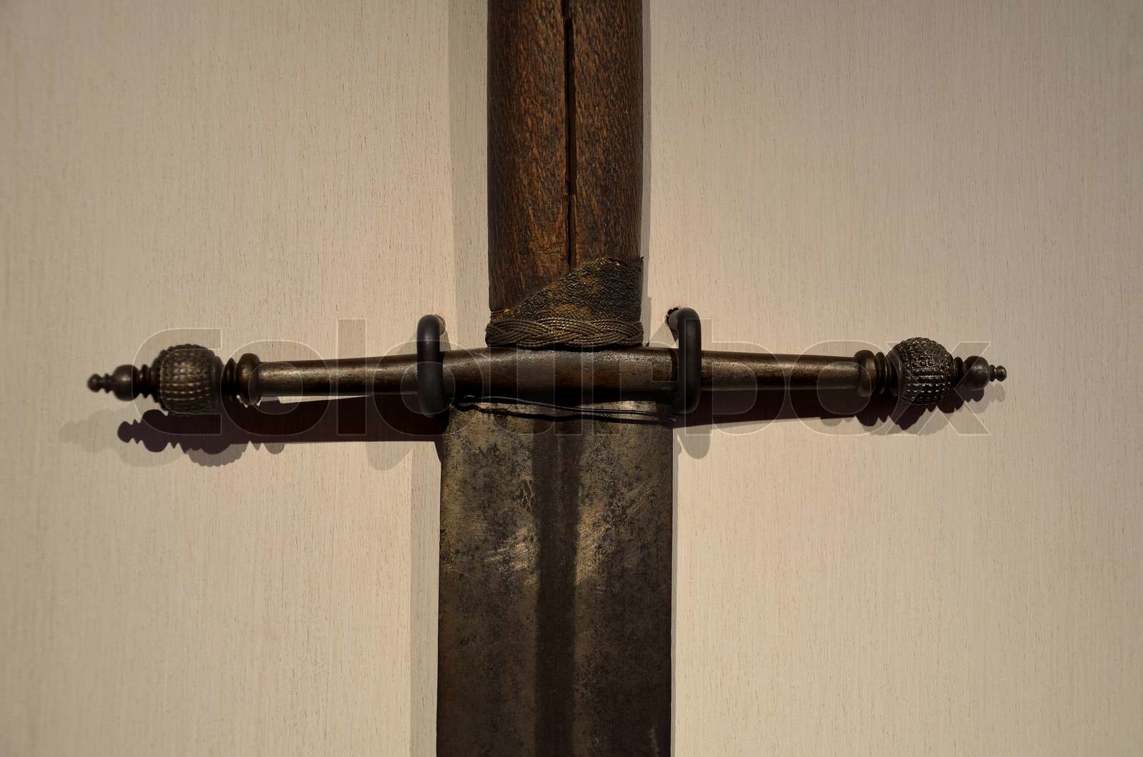 Old Iron Sword Stock Foto Colourbox