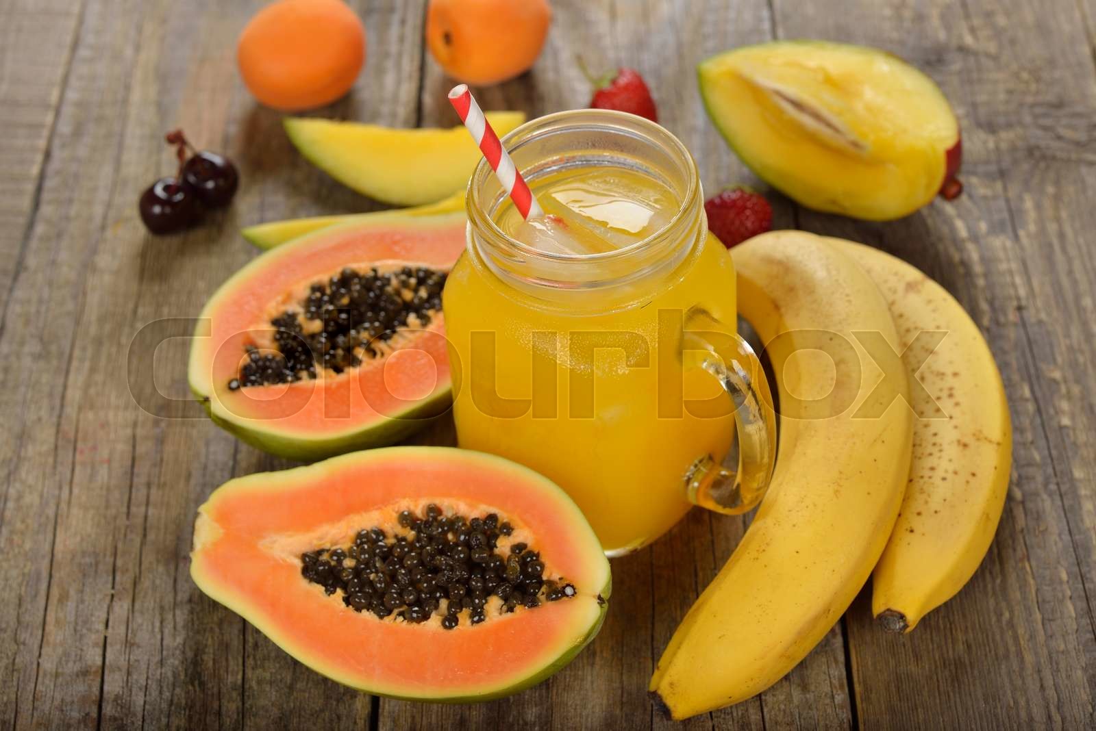 Refreshing fruit drink | Stock image | Colourbox