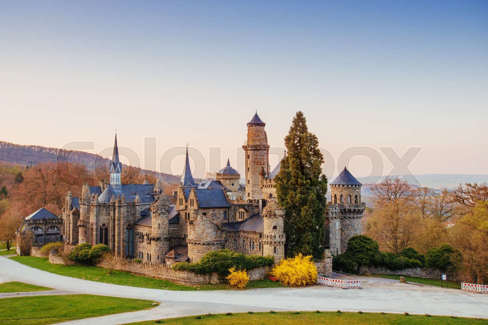 antique castle | Stock image | Colourbox