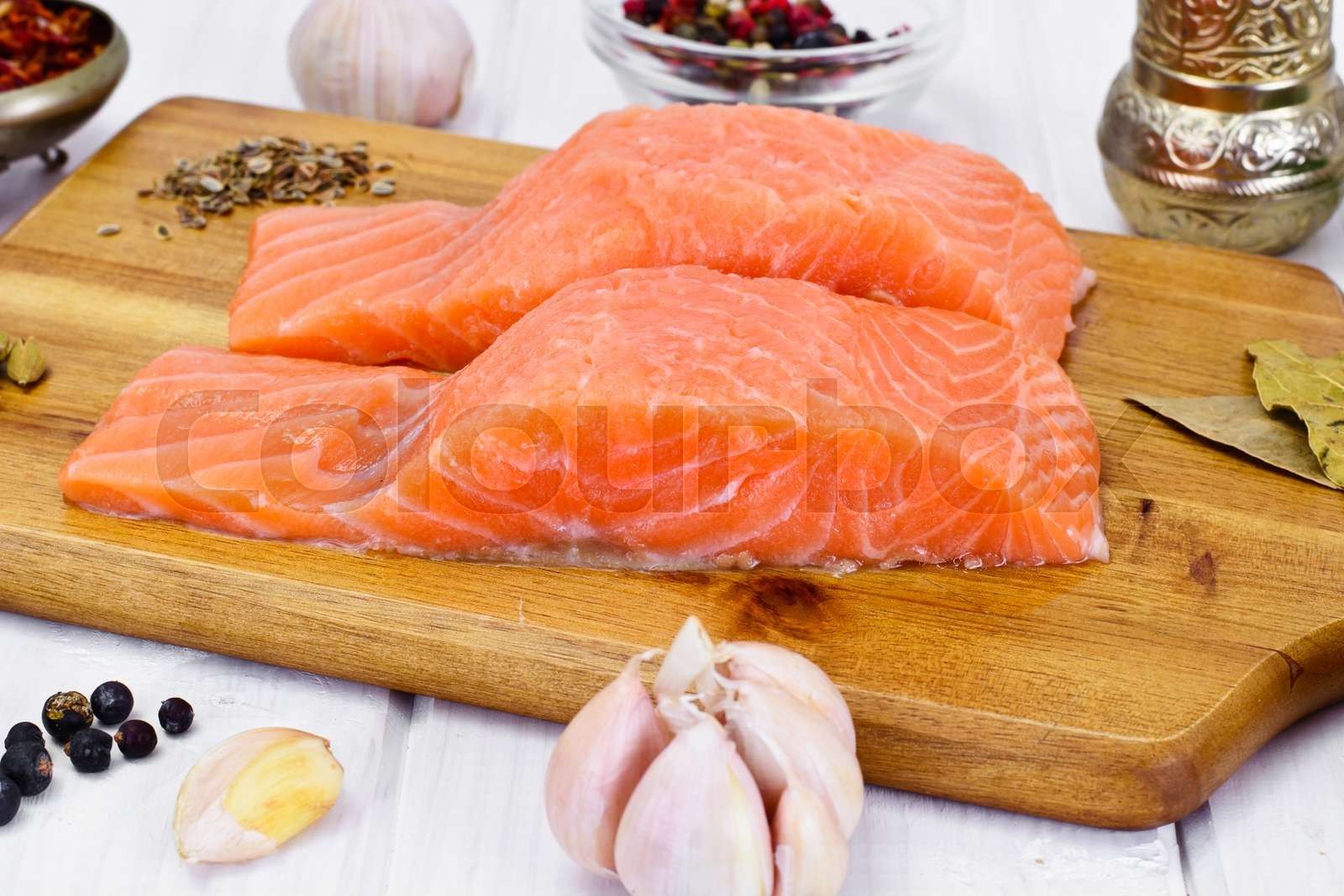 Fresh Salmon | Stock image | Colourbox