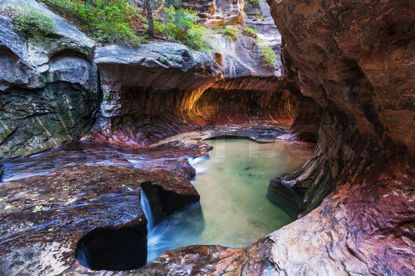 Canyon in Zion | Stock image | Colourbox
