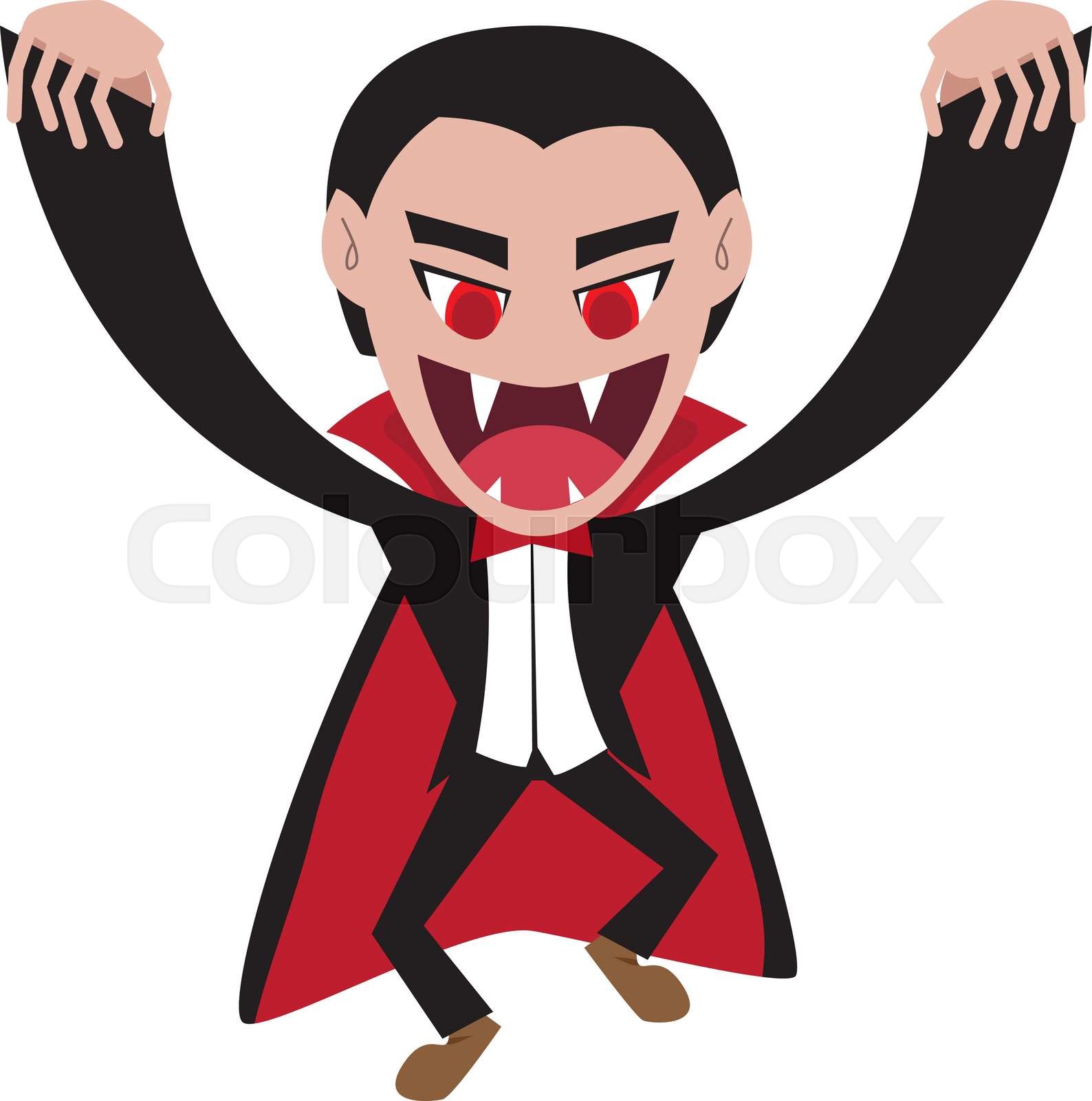 vampirin, illustration, kunst | Stock-Vektor | Colourbox