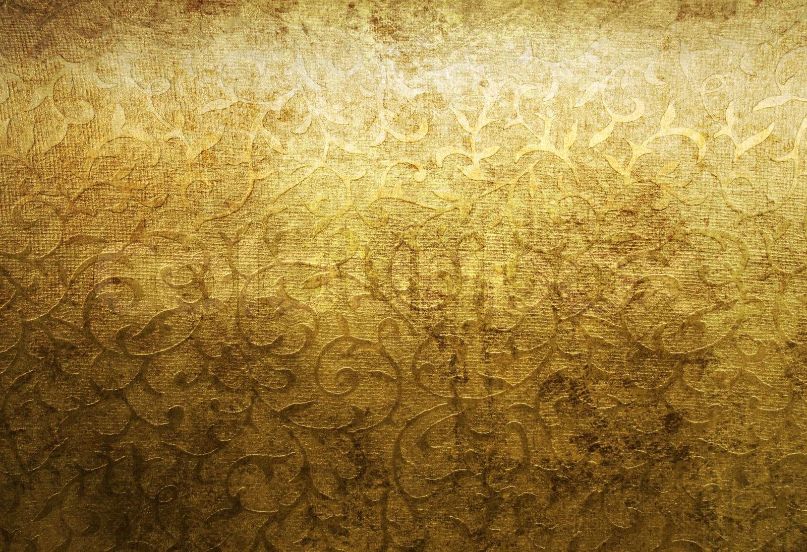 Golden grunge brokade tekstur baggrund | Stock foto | Colourbox