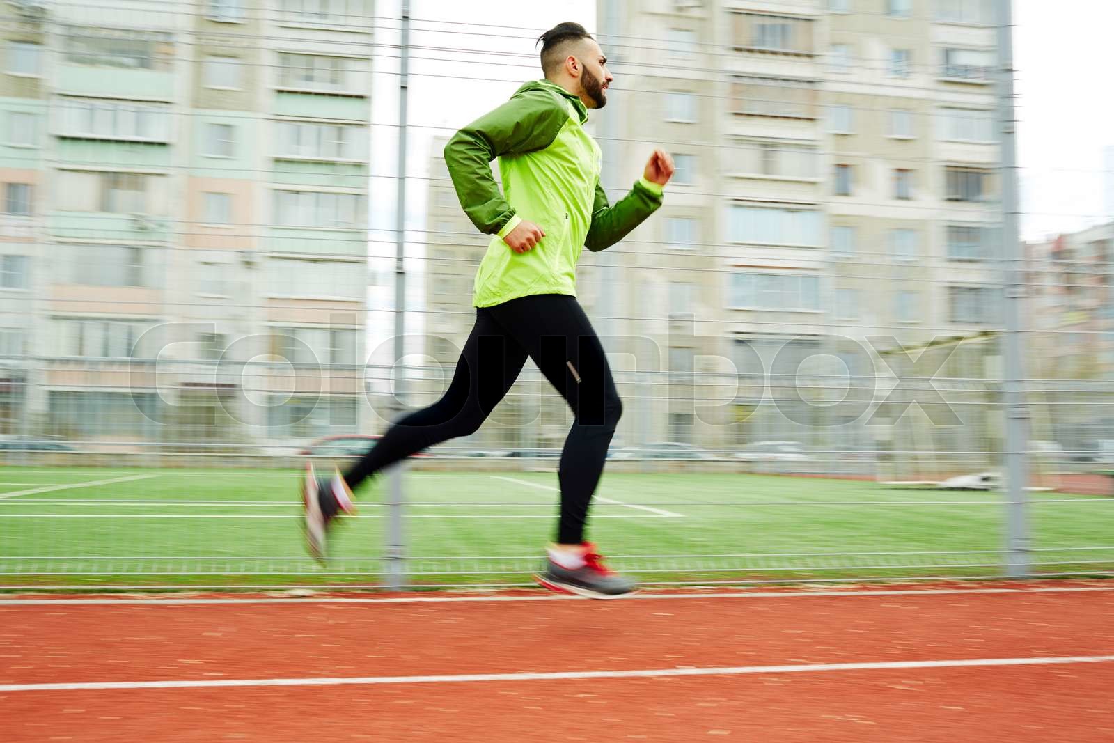 Speedy man | Stock image | Colourbox