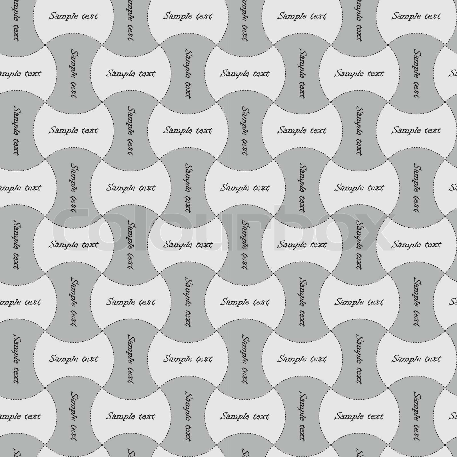 watermark seamless pattern | Stock vector | Colourbox