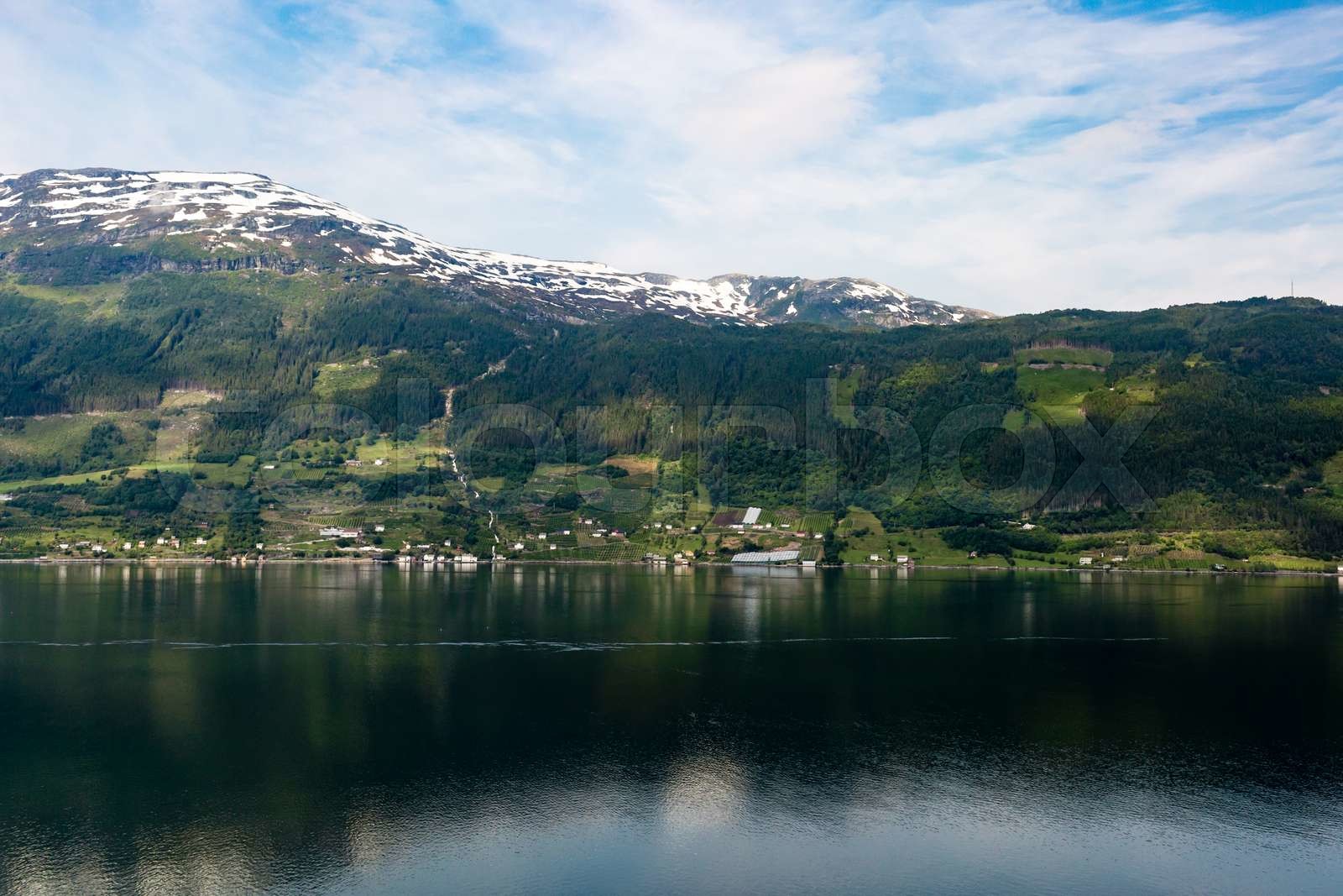 Landscape near Hardangerfjord in Norway | Stock image | Colourbox