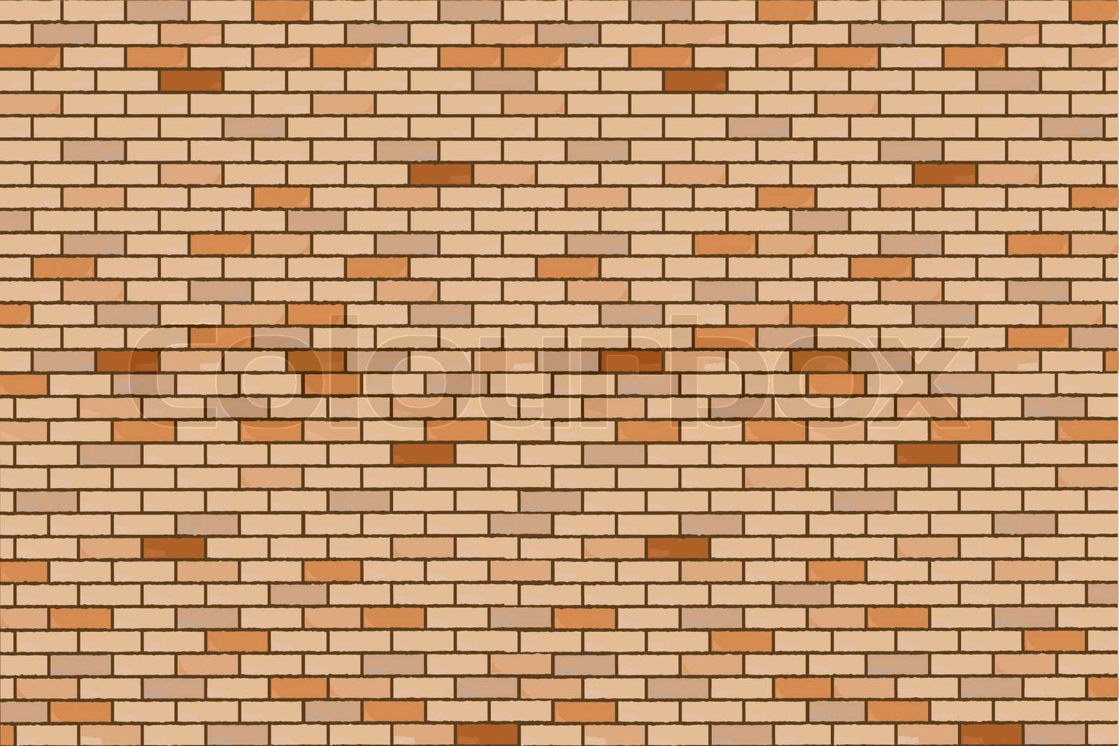 abstract wall background, seamless texture; vector art illustration ...