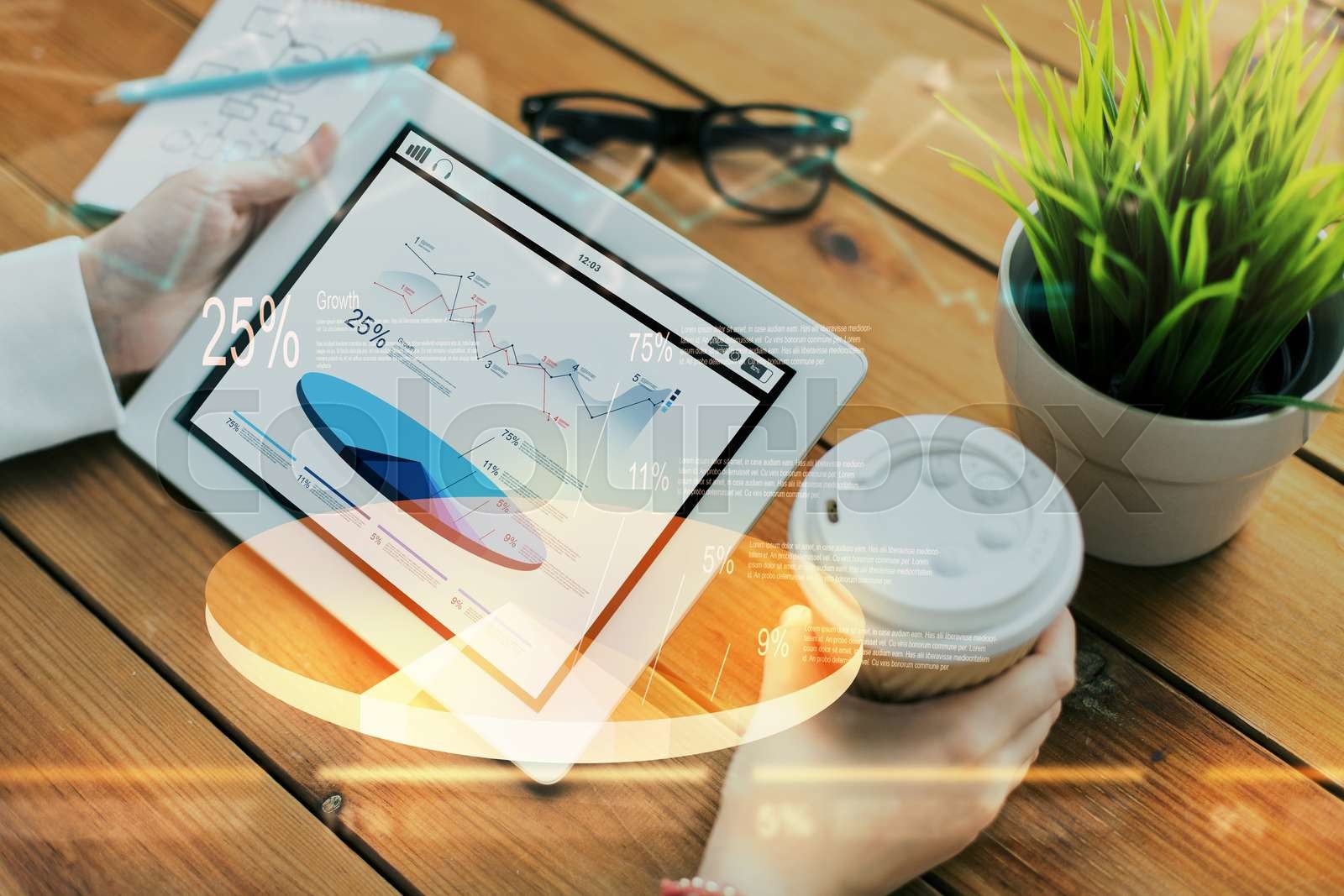 social, økonomi, dame | Stock foto | Colourbox