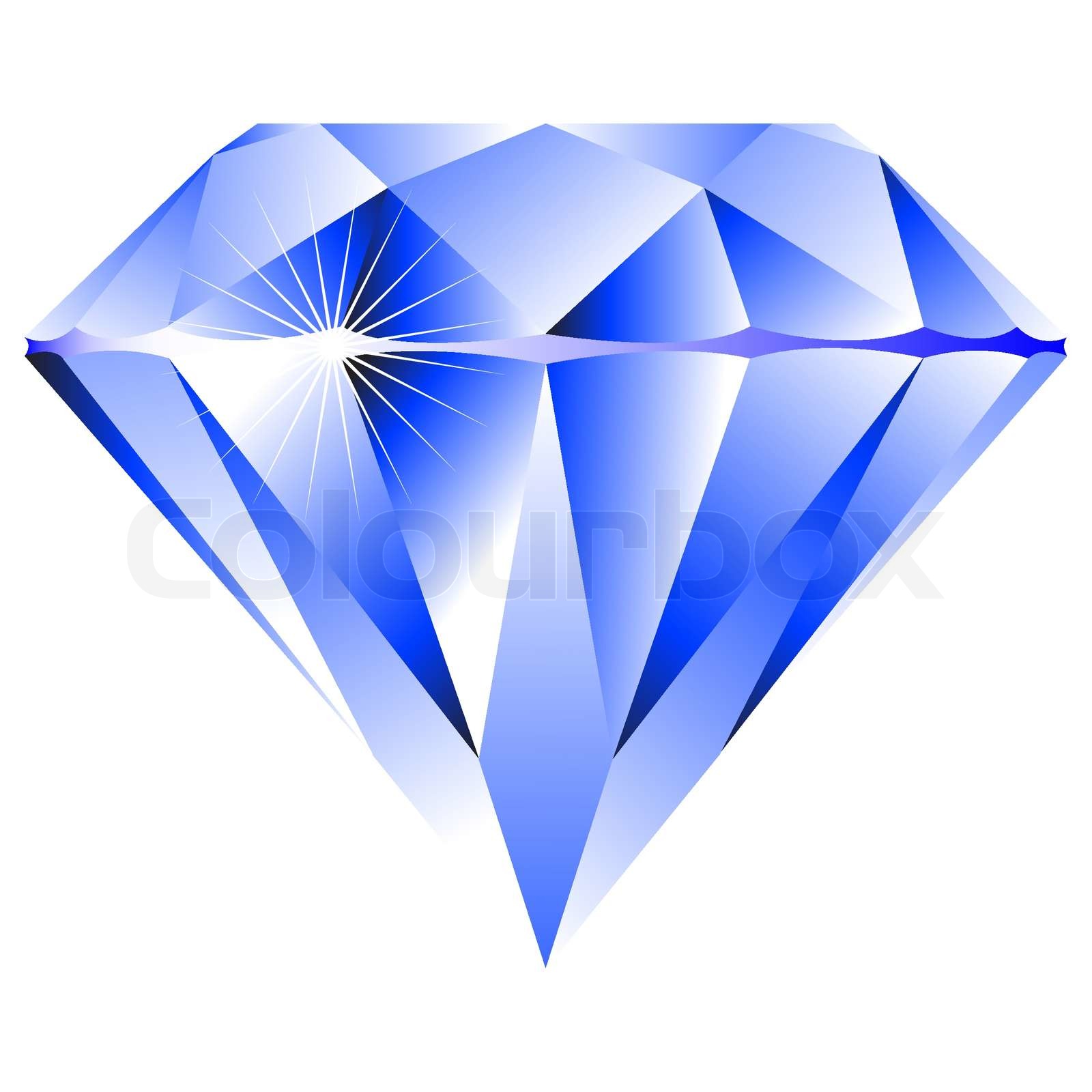 Blue Diamond Clip Art