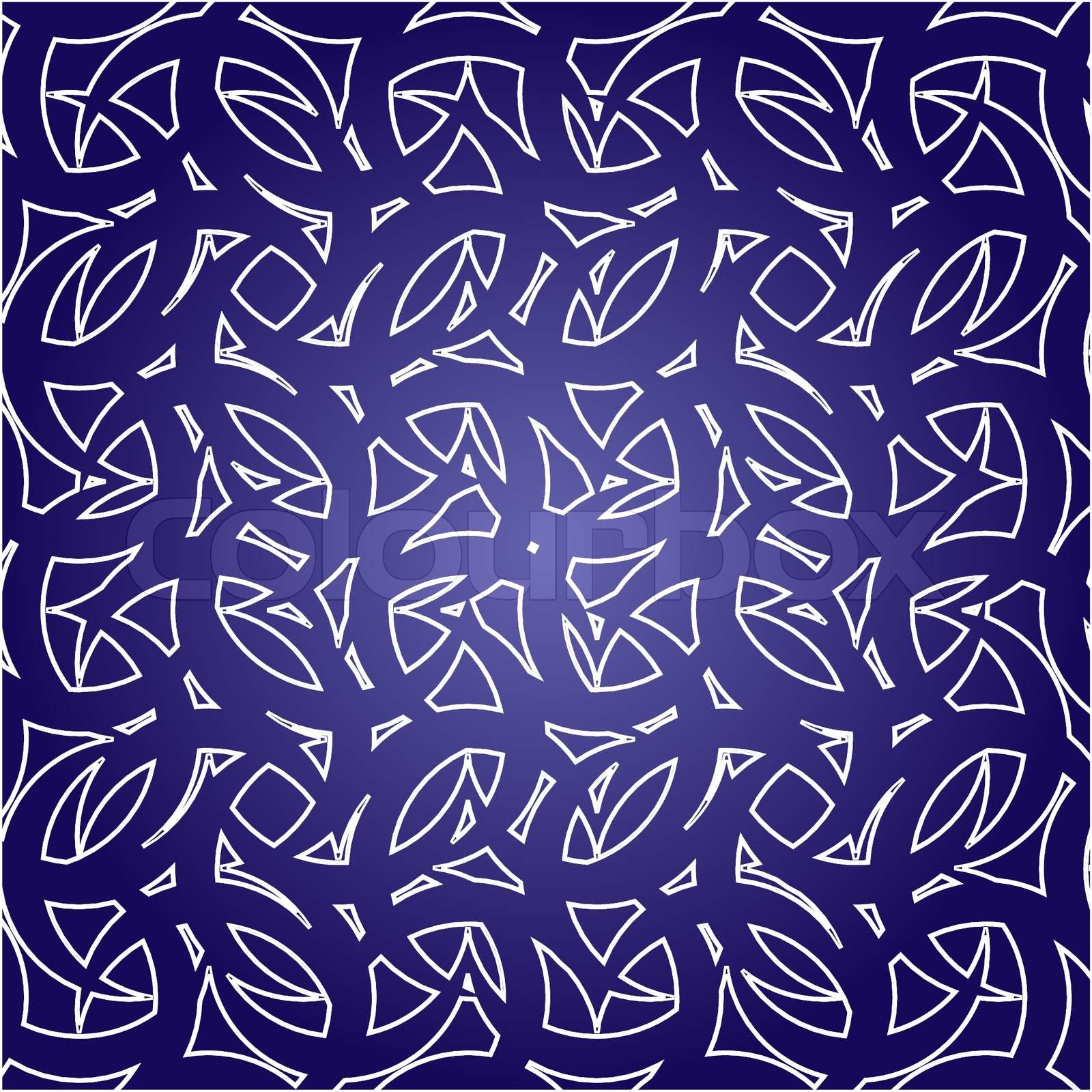 abstract lines, vector art illustration | Stock vector | Colourbox