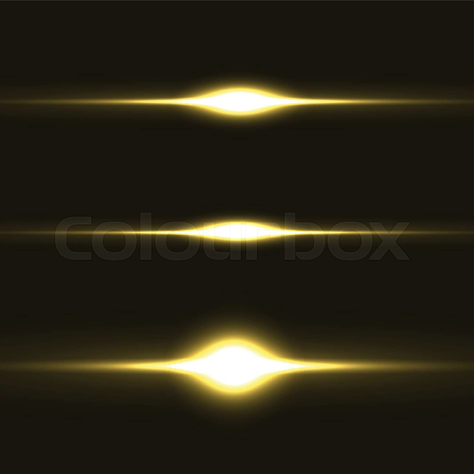 Collection of realistic light glare, highlight. Collection of beautiful ...
