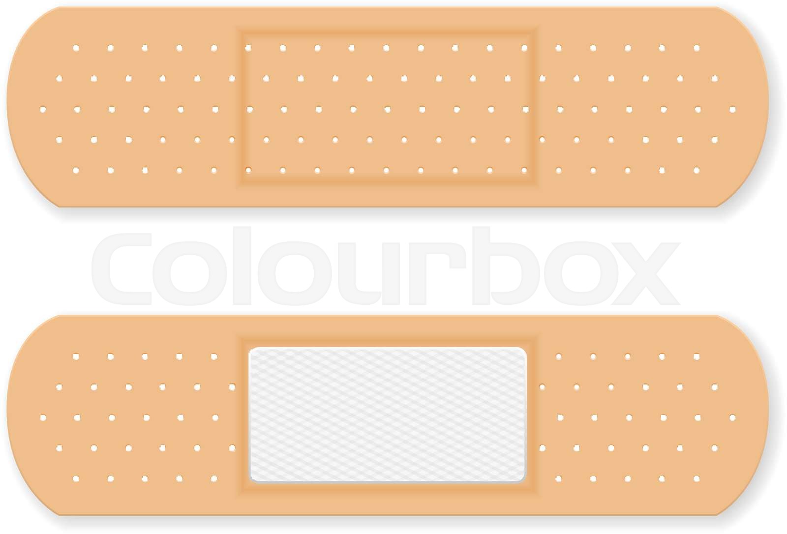Sticking plaster | Stock vector | Colourbox